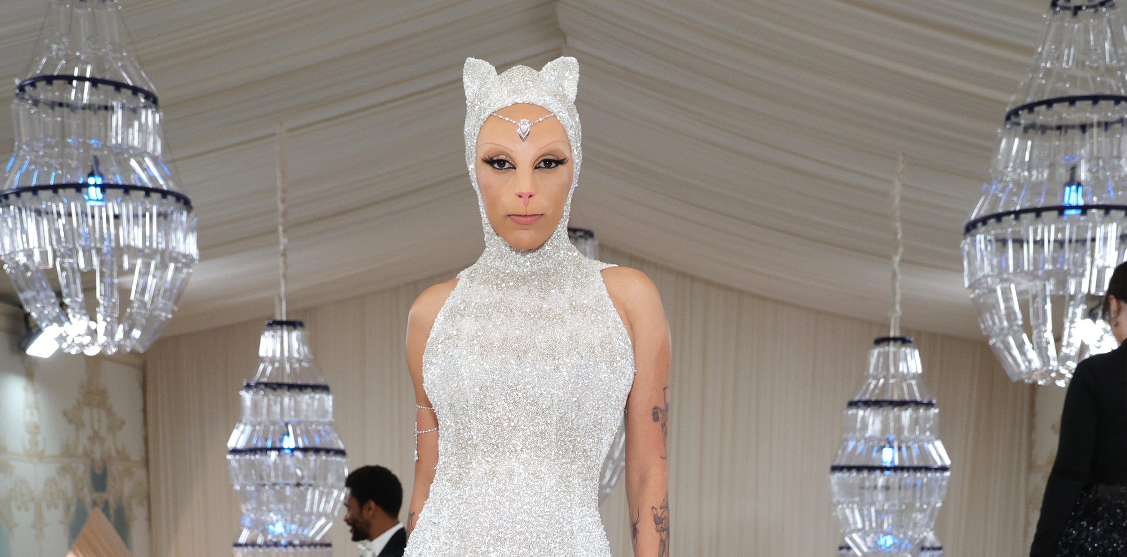 Behind The Scenes Of Doja Cat's Met Gala Face Prosthetic