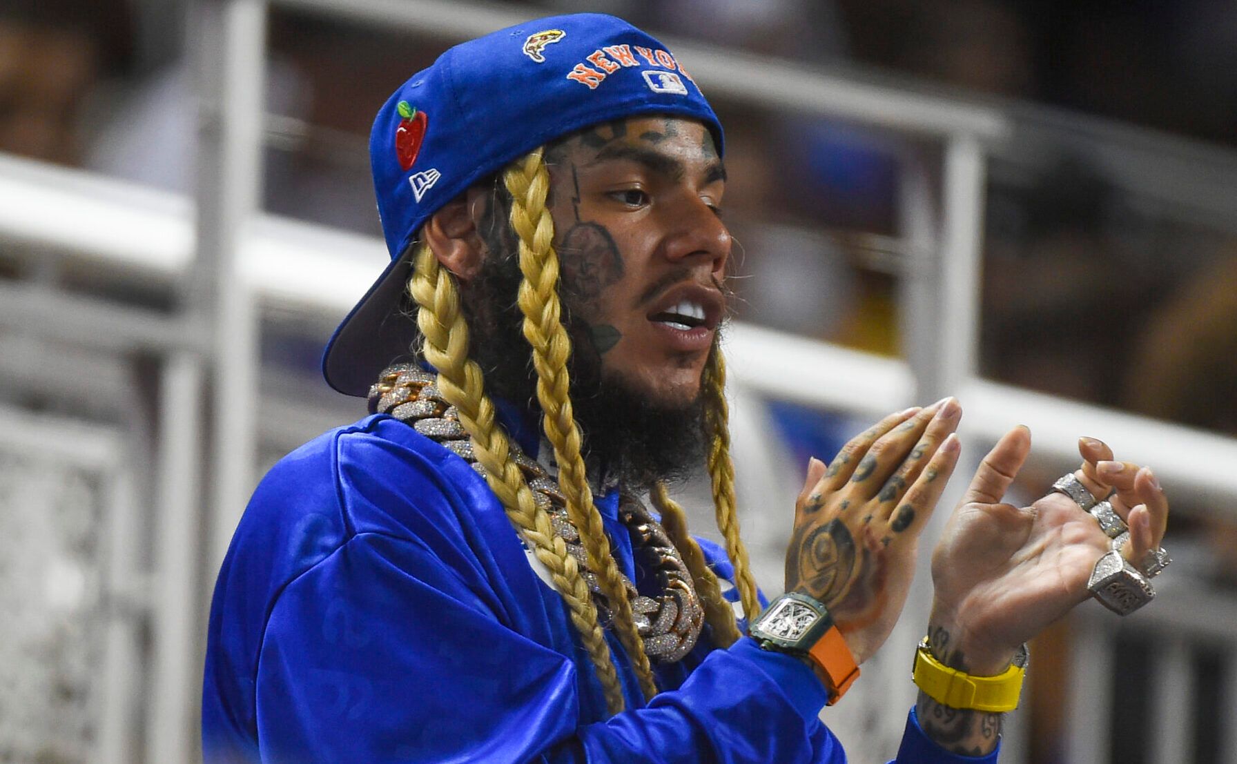 6ix9ine Arrested In Florida For No-Show In Court Amid Massive Credit ...