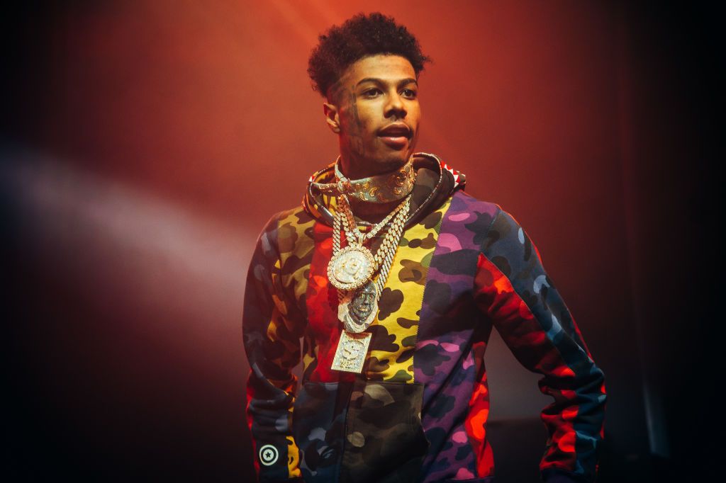 Blueface Questions His 6-Year-Old Son About Jaidyn Alexis Cheating