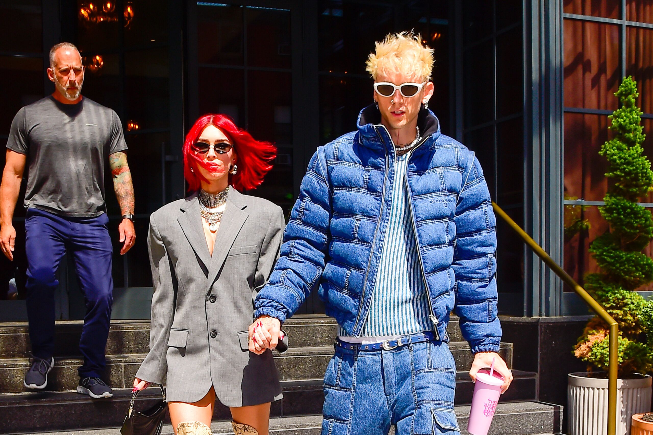 Megan Fox & Machine Gun Kelly Dress Up As Anime Characters For 2nd Costumes