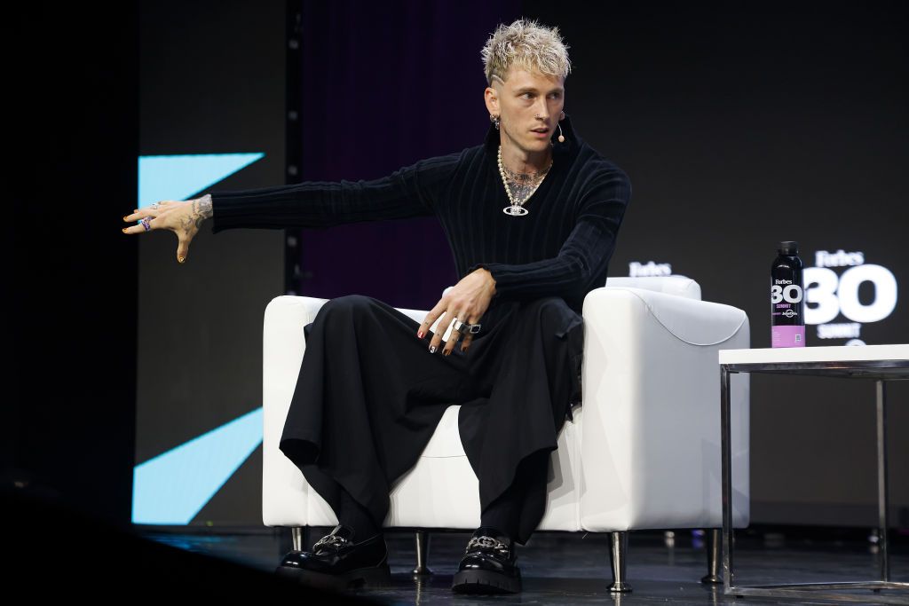 Machine Gun Kelly Squares Up To Confront Fan Who Rushed On-Stage