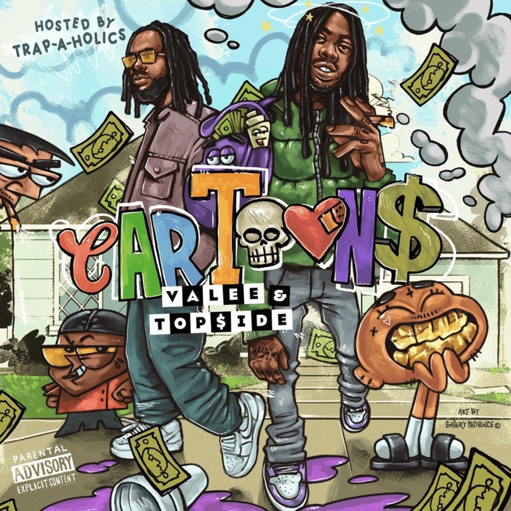 Valee And Top$ide Mingle With Iconic DJ Trap-A-Holics For "CAR TOONS ...