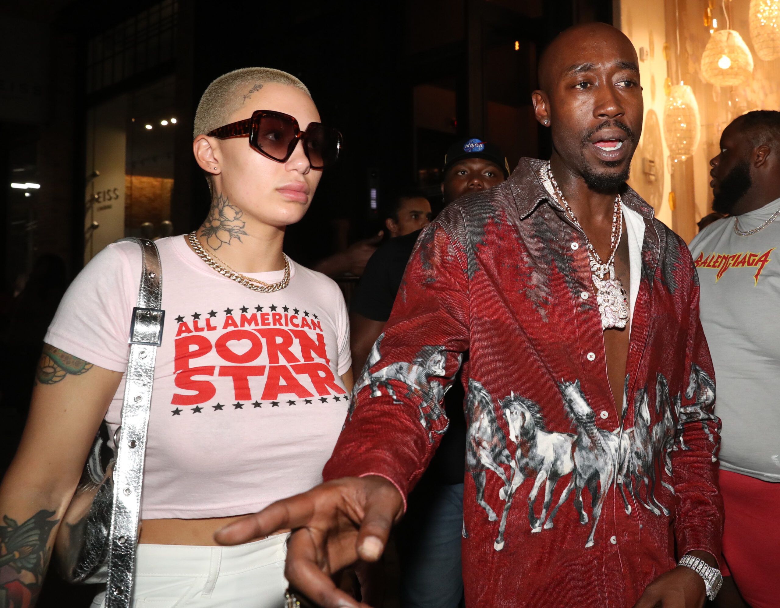 Freddie Gibbs' Baby Mama & Millyz Wear Matching Outfits After Her Diss ...