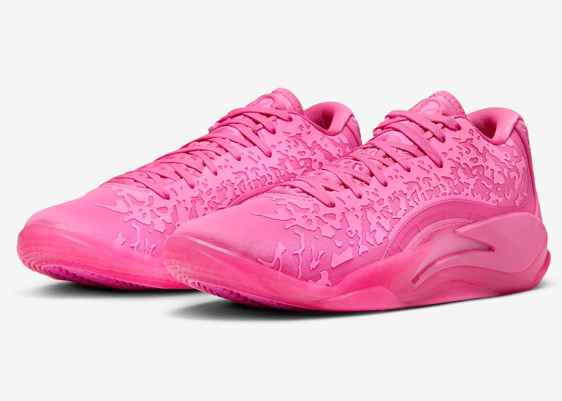 Jordan Zion 3 “Triple Pink” Official Photos Revealed