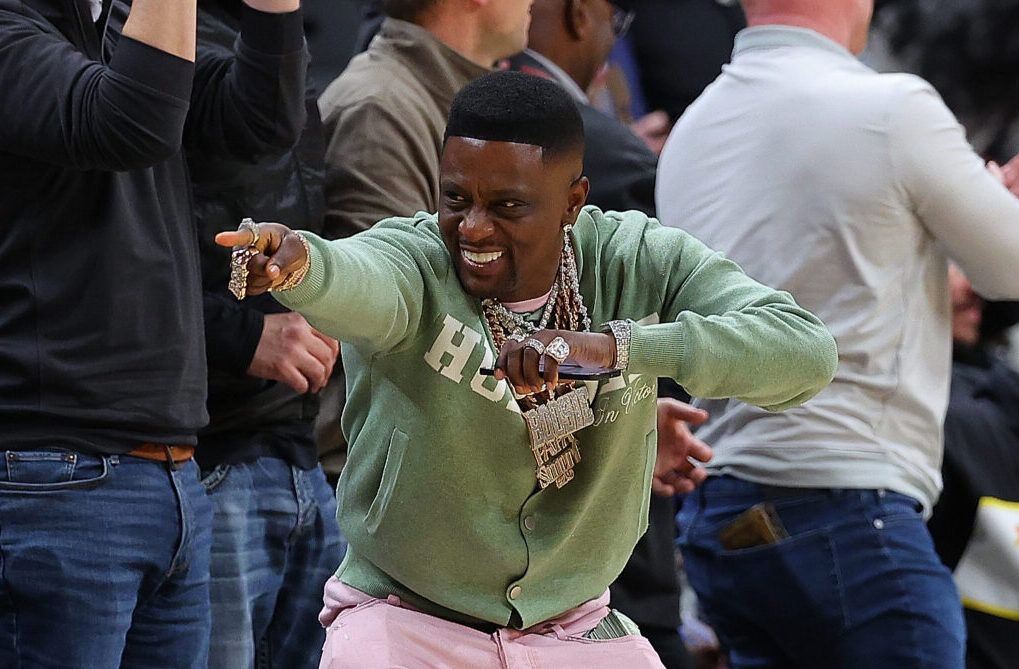 Boosie Badazz Dresses Up For Bob Marley Movie In Rasta Hat & Dreadlock Wig