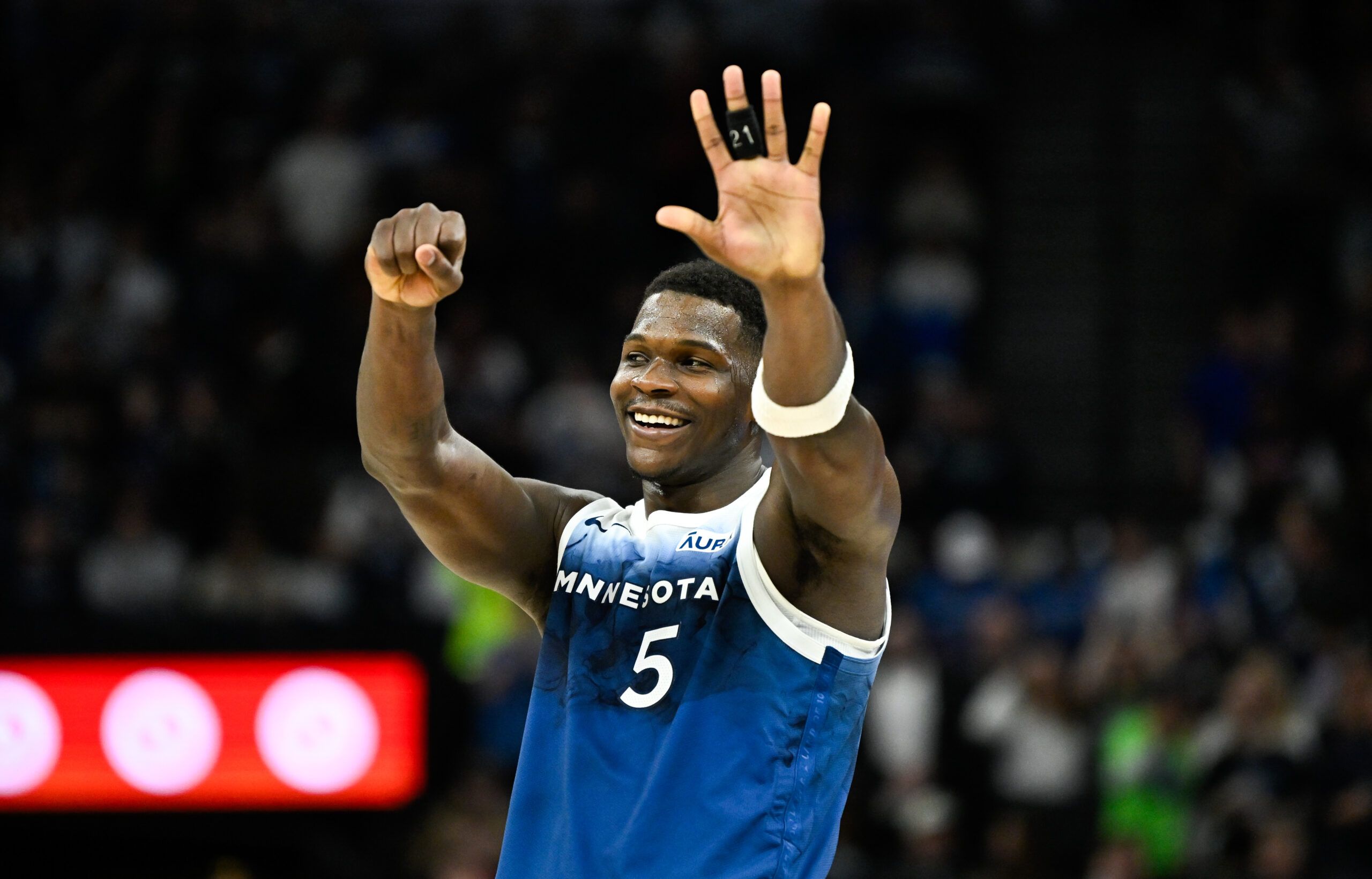 50 Cent Pits Diddy Against The Timberwolves By Gassing Up Anthony Edwards