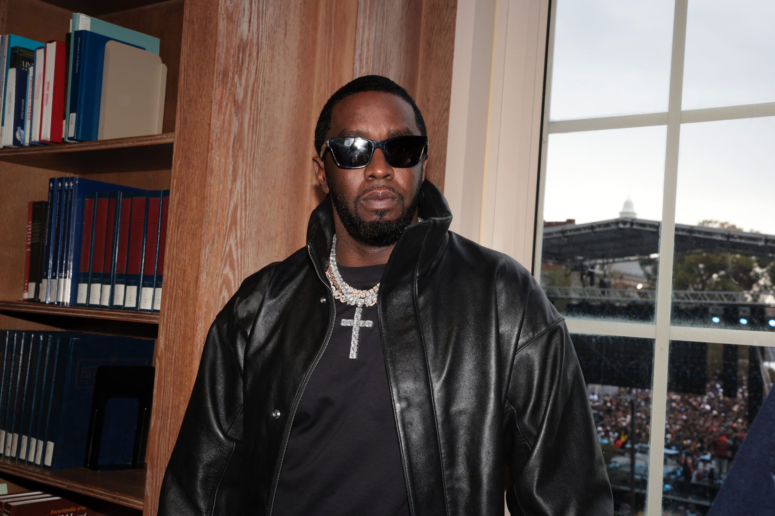 Diddy Embraces Love From Fans Outside Of His Star Island Mansion In ...