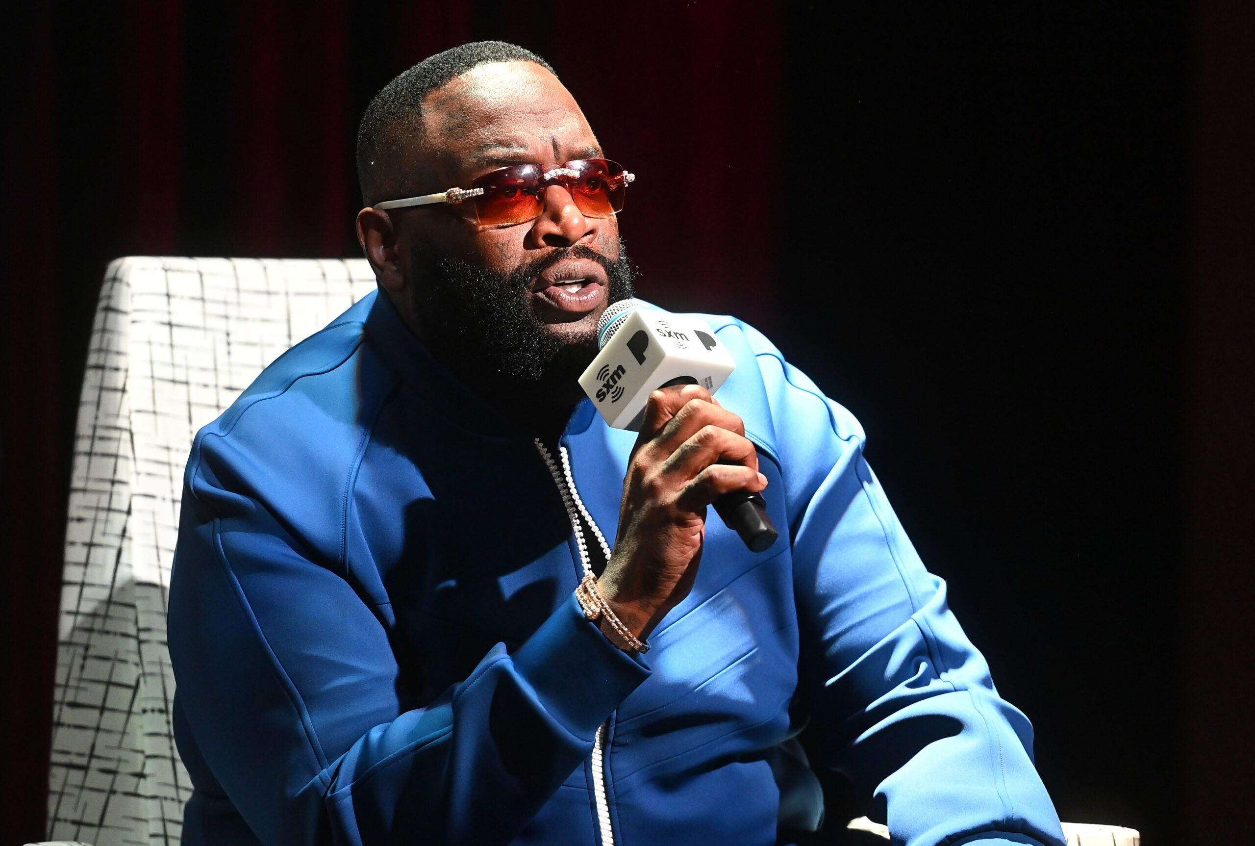 Rick Ross Gets Checked By Tia Kemp After Celebrating His Final Child ...