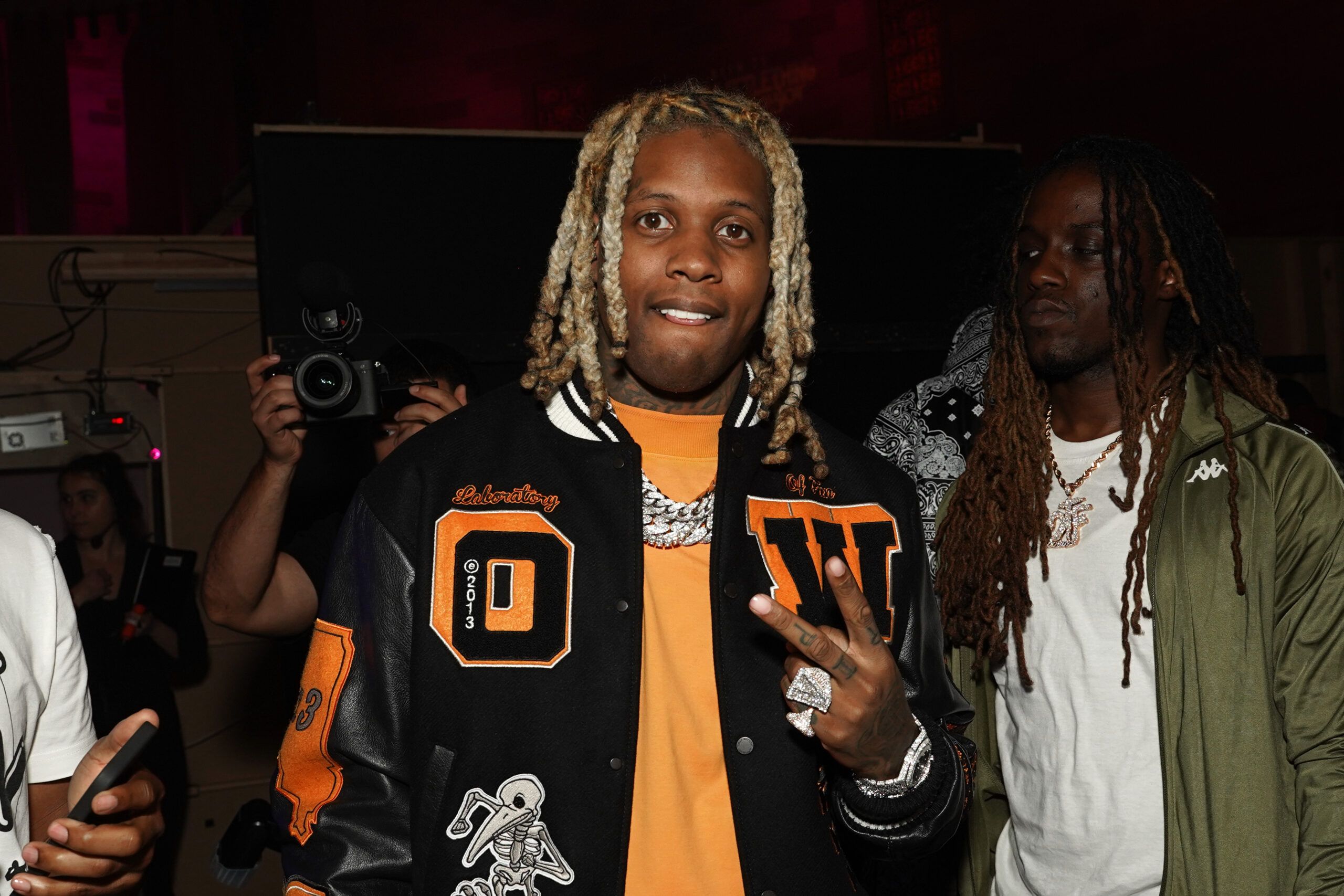 Lil Durk Adorably Matches Outfits With His Kids On Father's Day