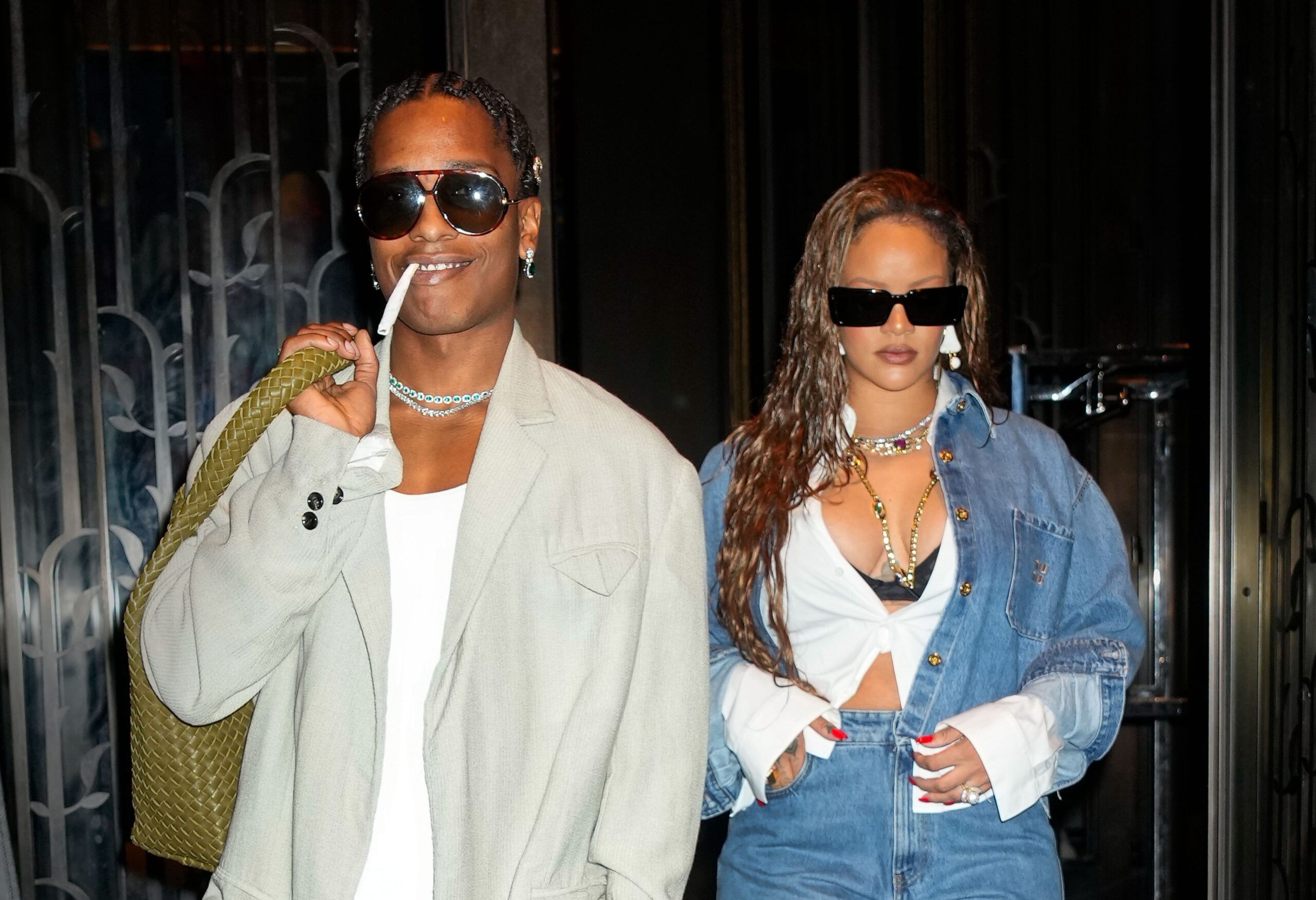 Rihanna & ASAP Rocky Dress To Impress For NYC Date Night