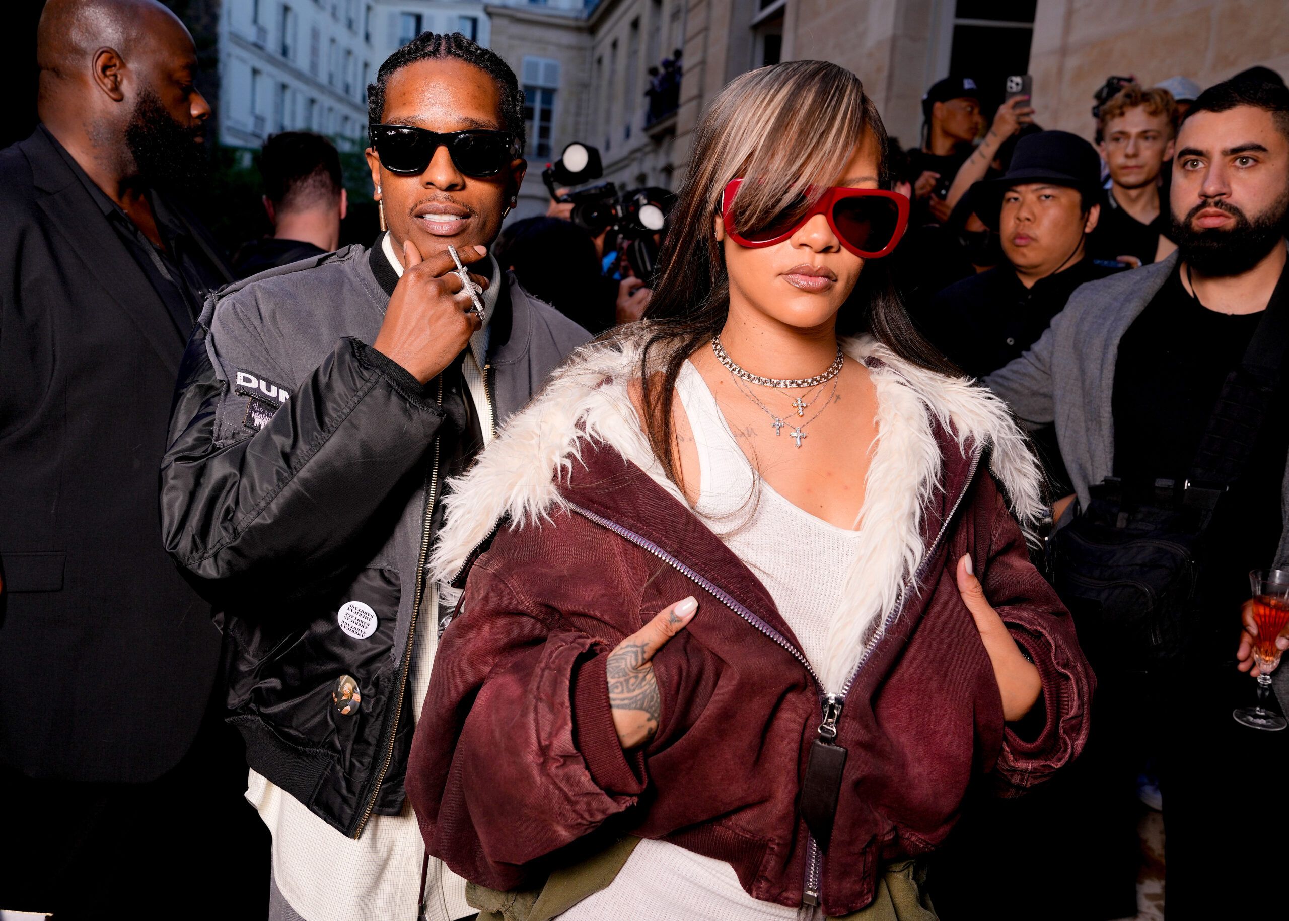 ASAP Rocky & Rihanna Set Couple Goals As Fans Fawn Over Their Matching ...