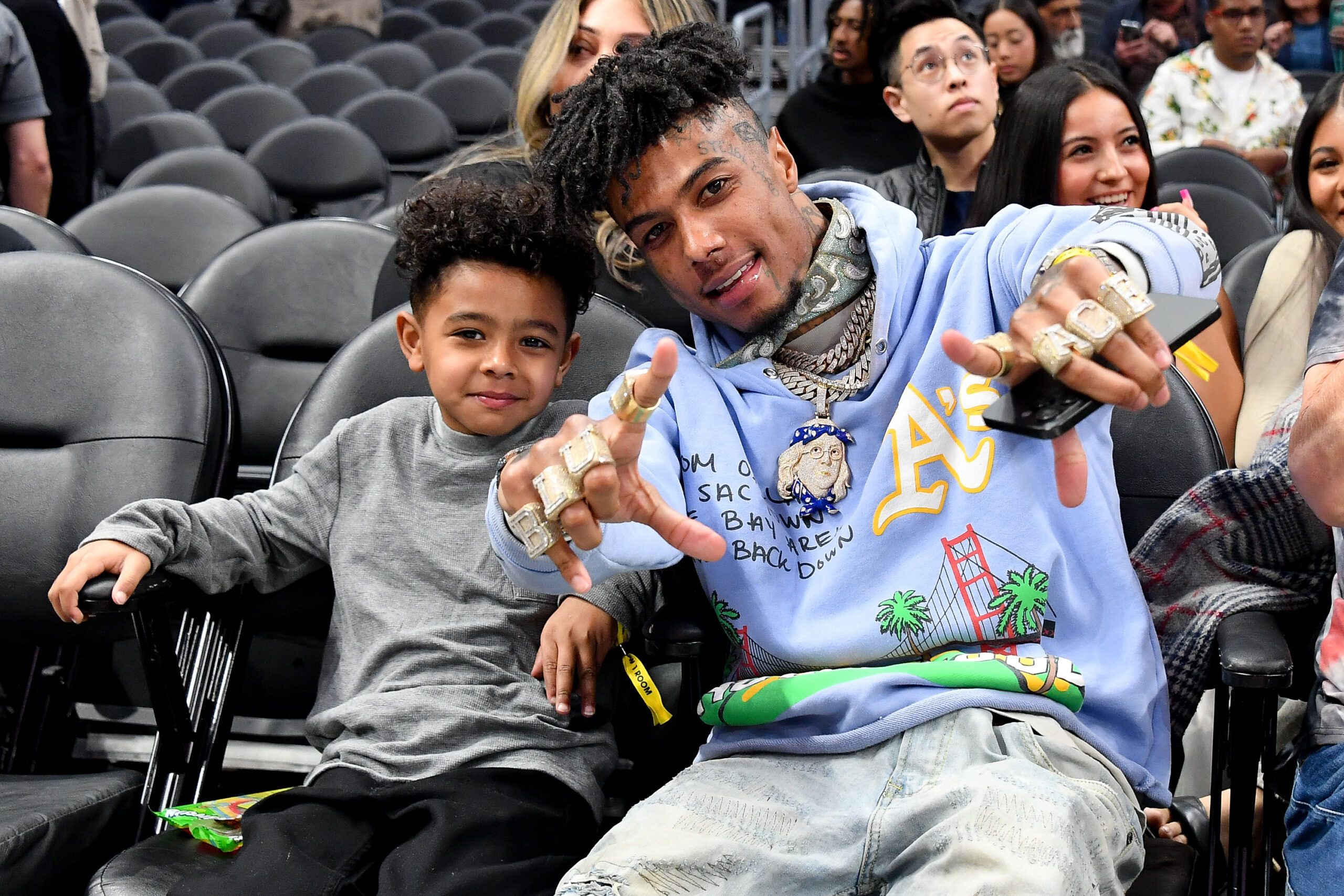 Blueface's Sister Kaliwae And Karlissa Saffold Get Into Heated ...