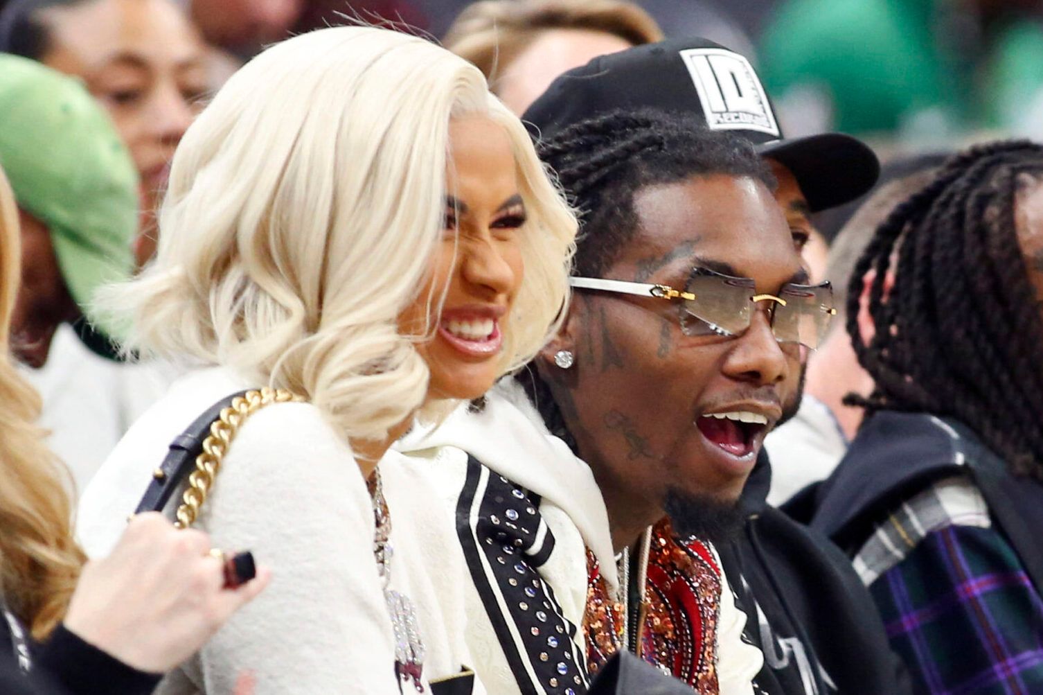 Cardi B Twerks Up A Storm In A Sheer Dress While Offset Attends The ...