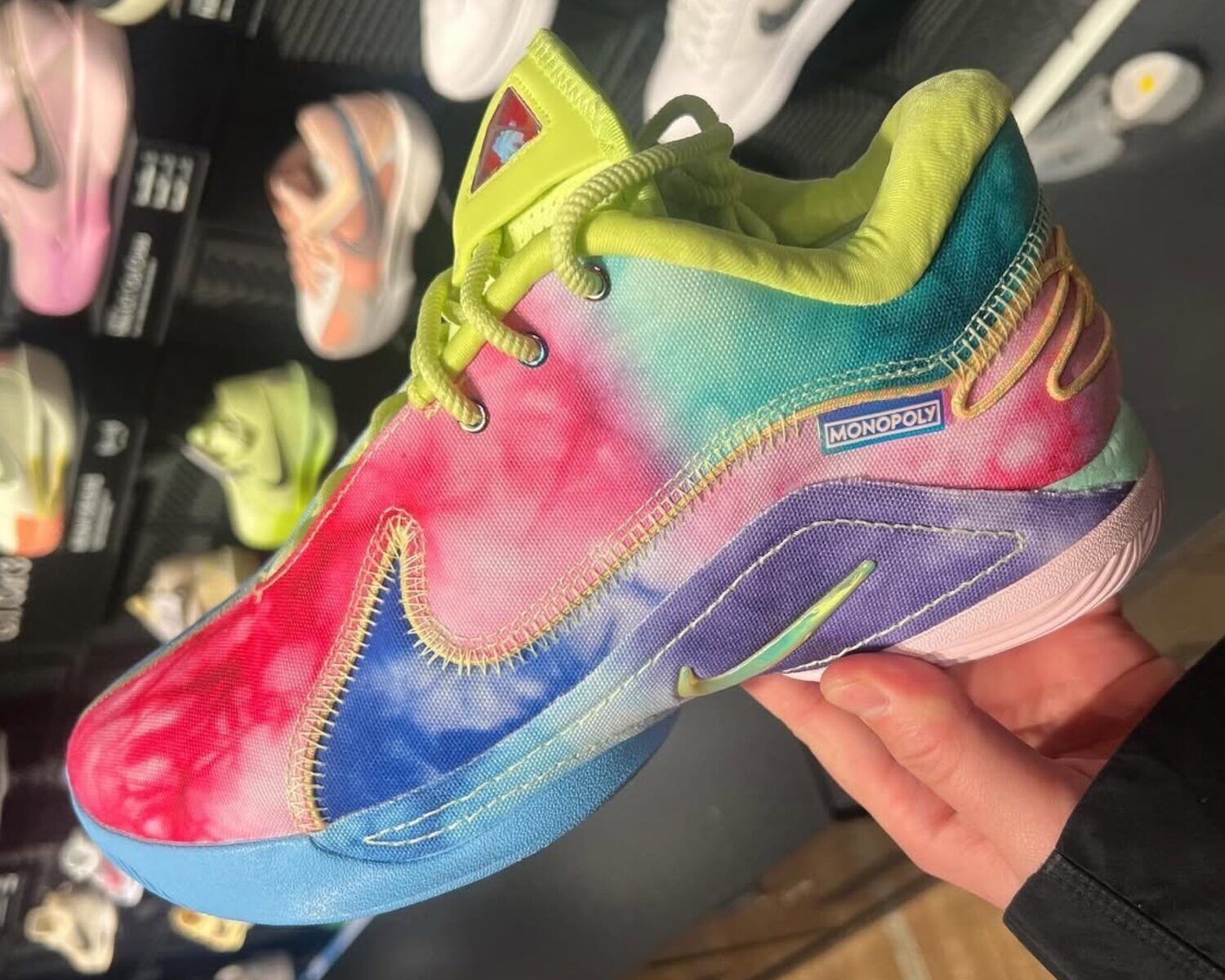 The Nike LeBron 22 Brings Tie-Dye Energy With Monopoly Collab