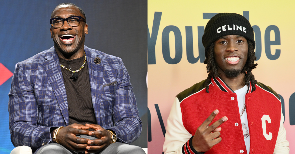 Shannon Sharpe Roasts Kai Cenat After His Yeezy Red October’s Fall ...