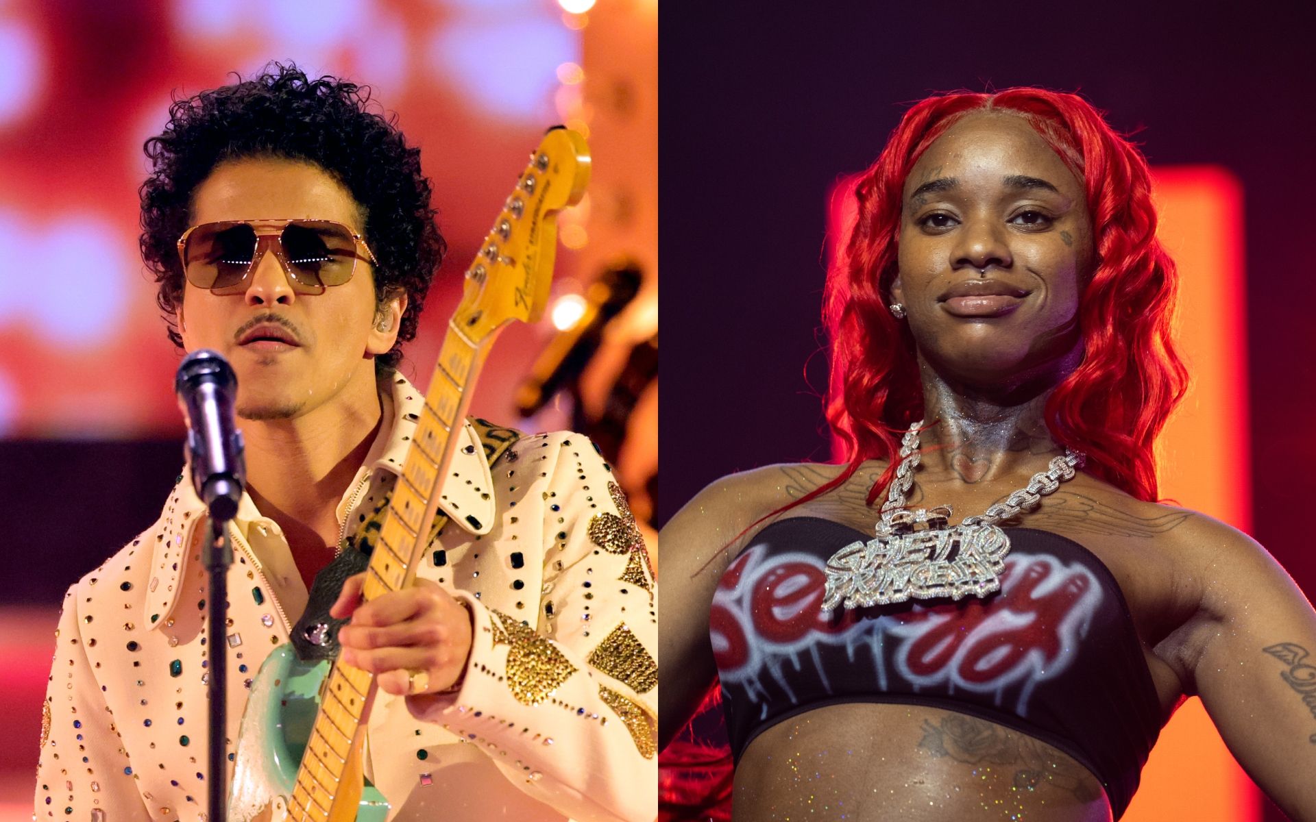 Bruno Mars Has Fans Split After Requesting To Work With Sexyy Red On A ...