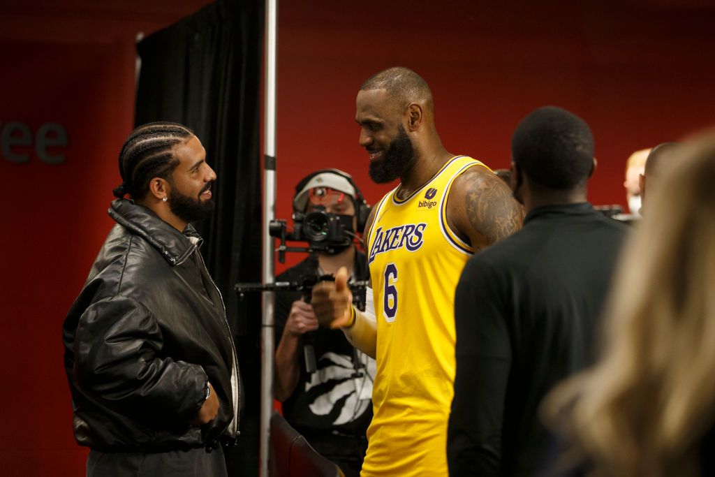 LeBron James Sips Wine To New Drake Song Amidst Ongoing Feud