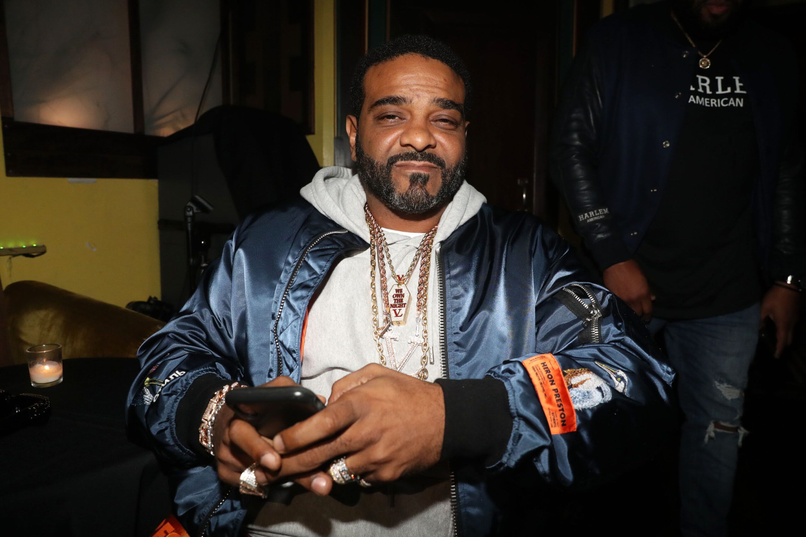Jim Jones Accidentally Shows N3on Alleged Drug Deal In Harlem During Stream