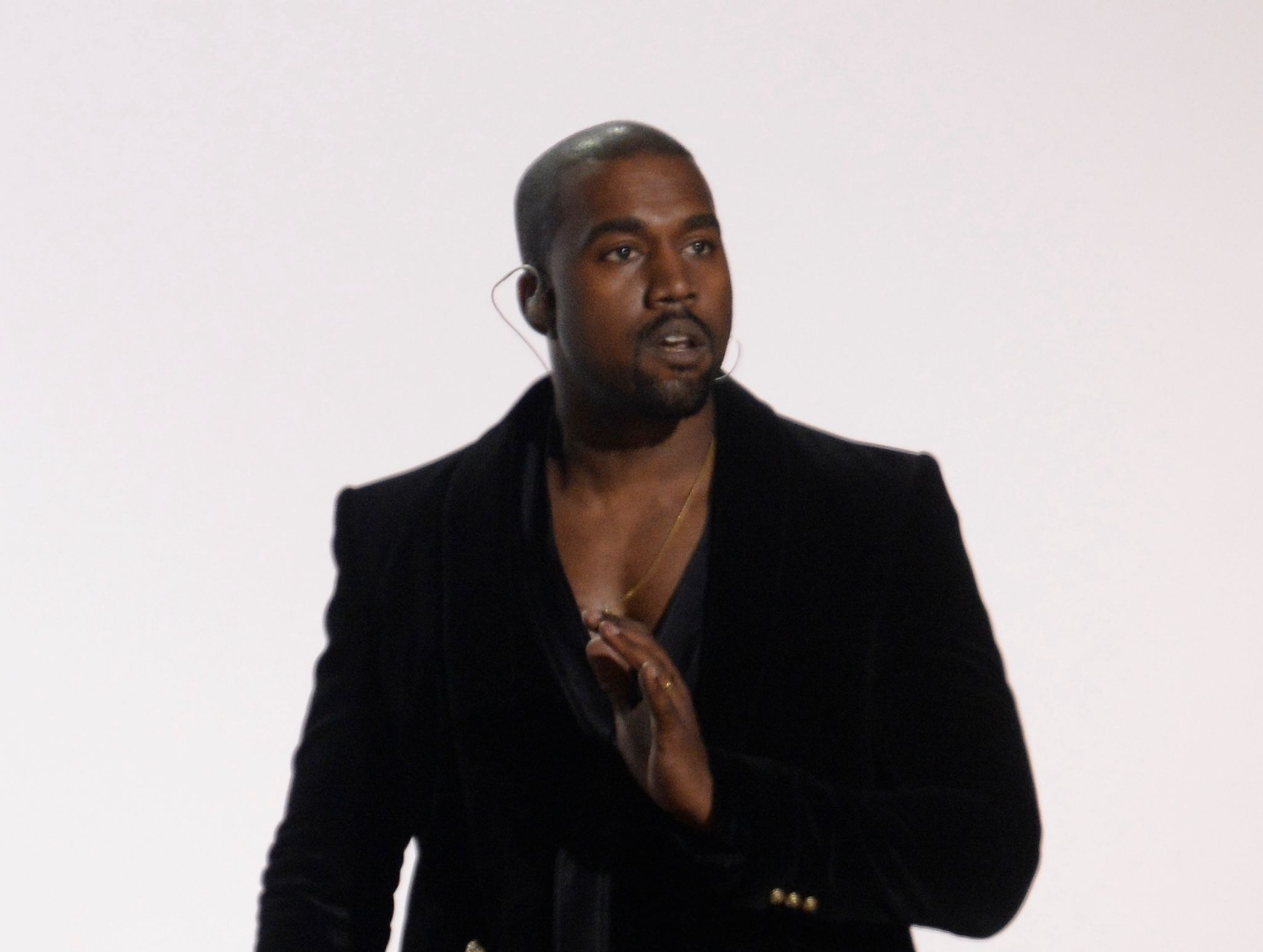 Kanye West Wears Black KKK Outfit During Wild DJ Akademiks Interview