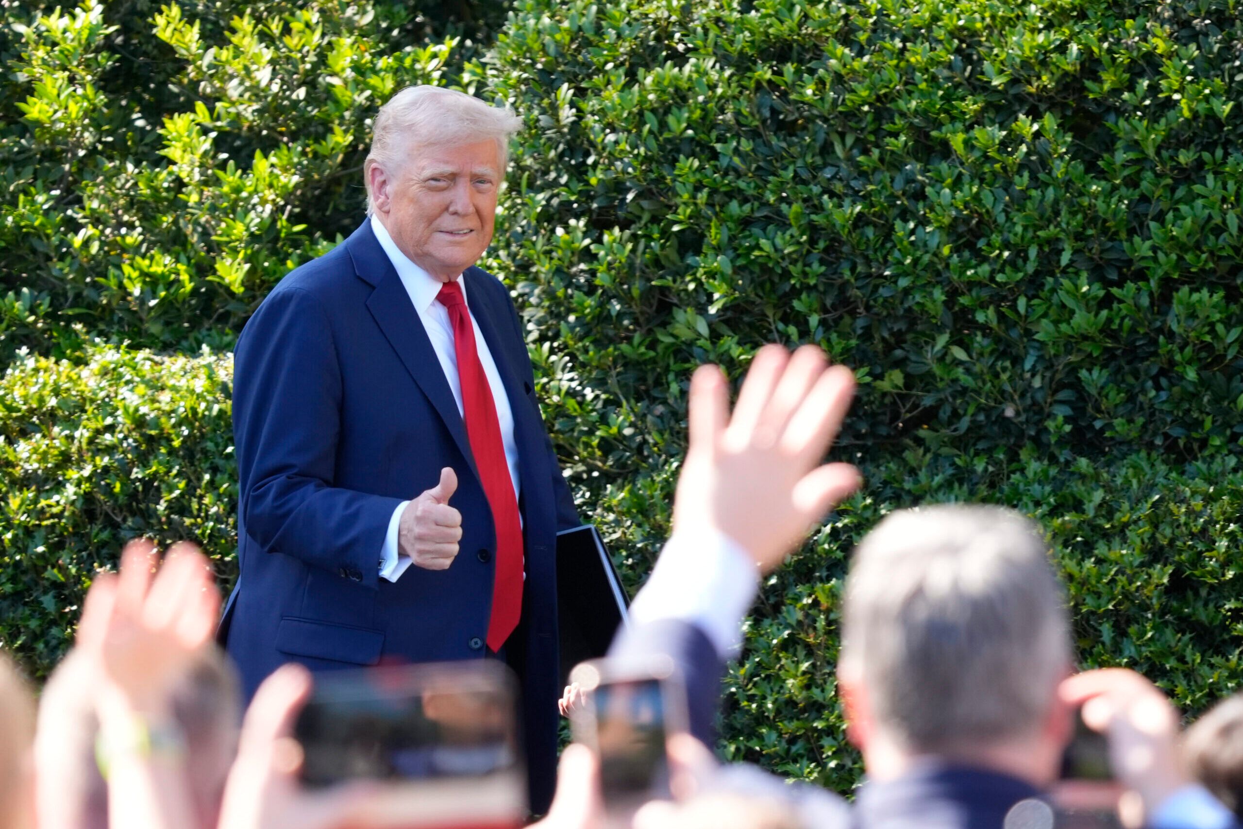 White House Press Secretary Suggests Donald Trump Is Responsible For ...