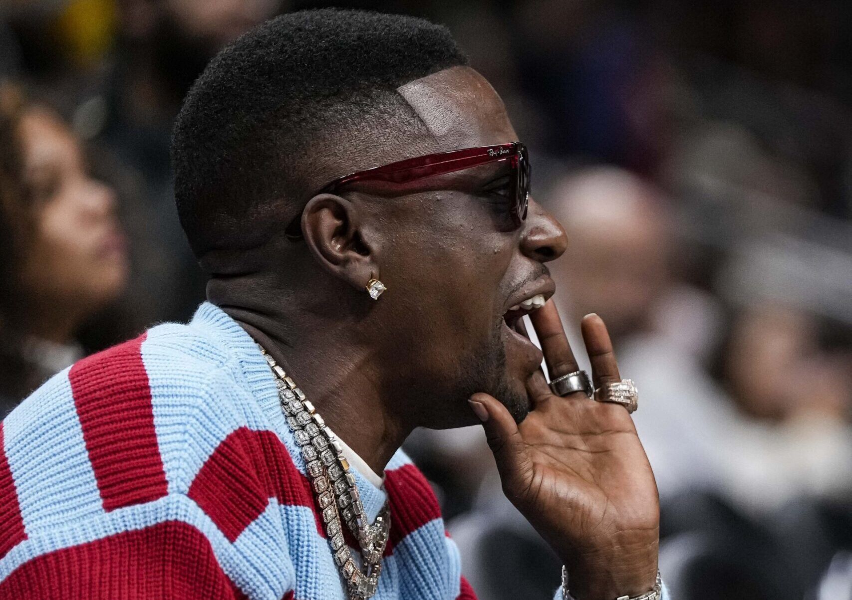 Boosie Badazz Pushes Out Beamer For Raje Nelson At Baby Shower