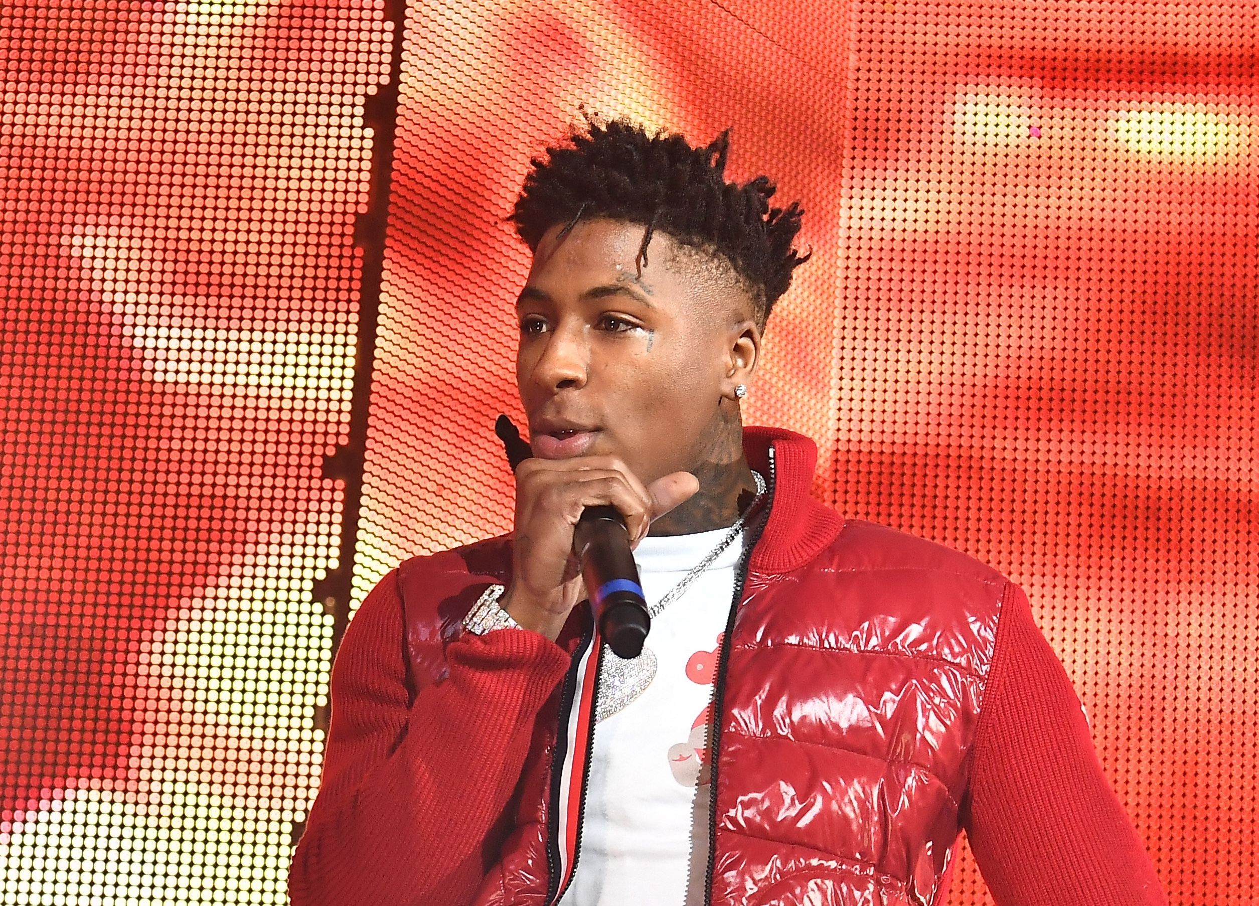 NBA YoungBoy Fans Swarm Him At Mall Following Prison Release