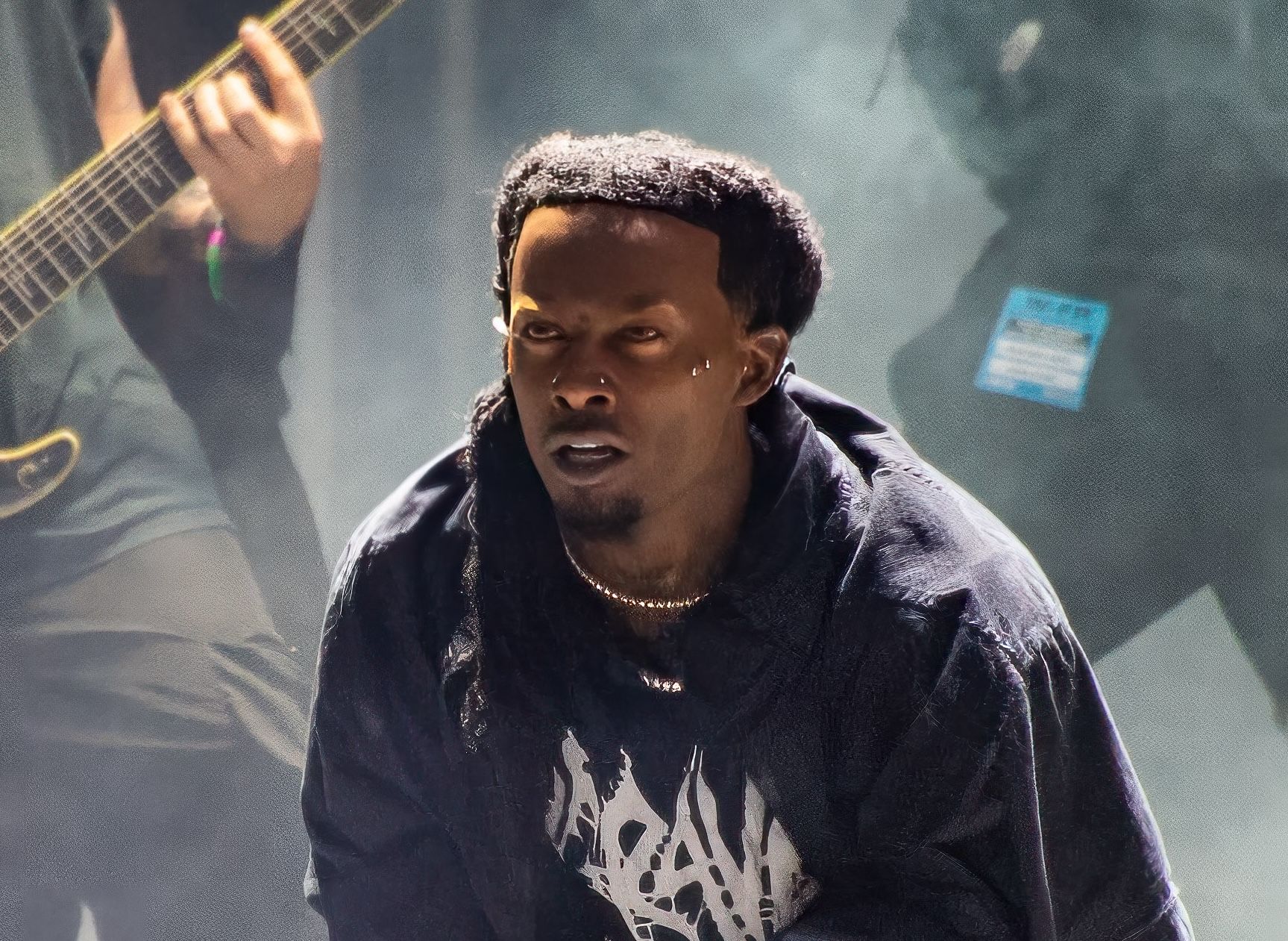 Playboi Carti & Gio Enjoy Hawks Game Together Amid Rampant Dating Rumors