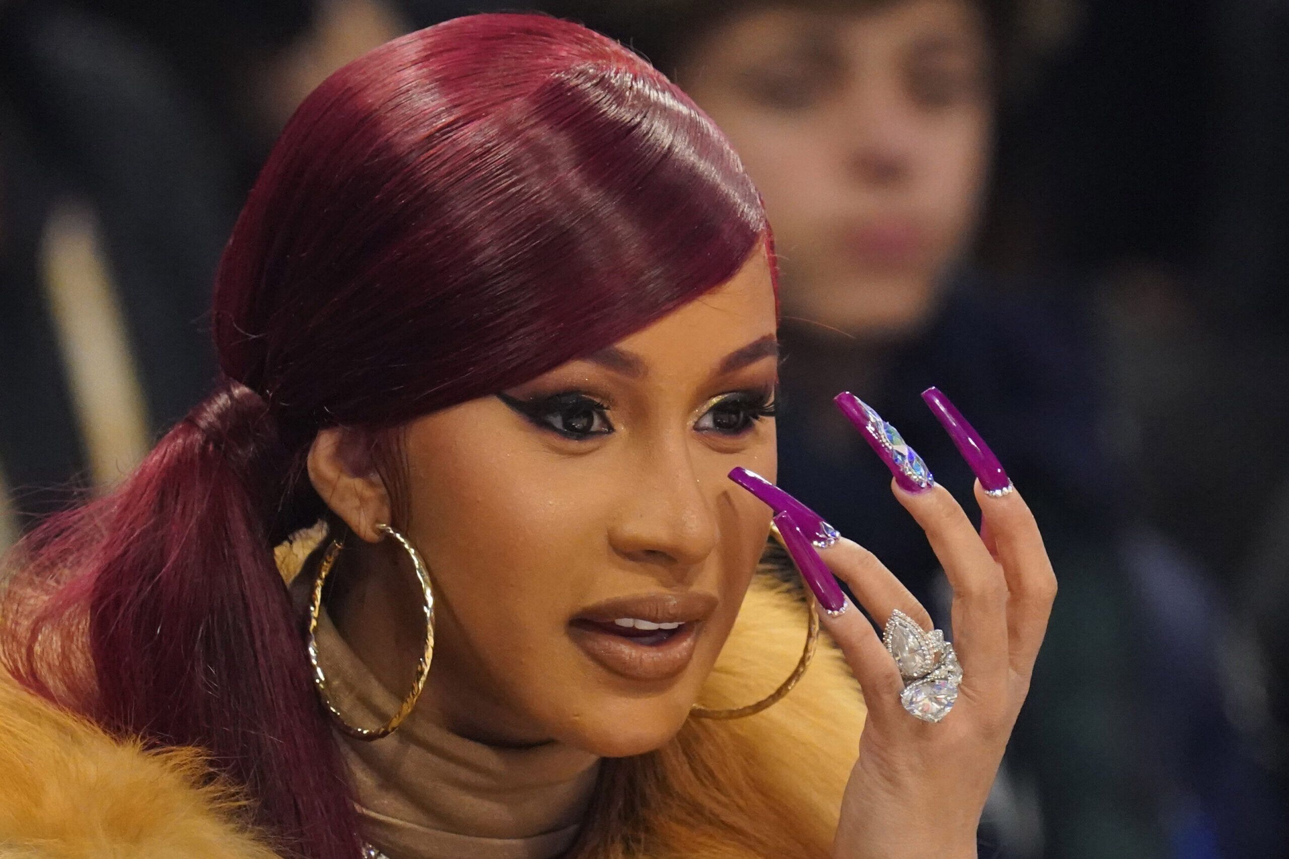 Cardi B Surprises Stefon Diggs' Youth Football Camp In Maryland