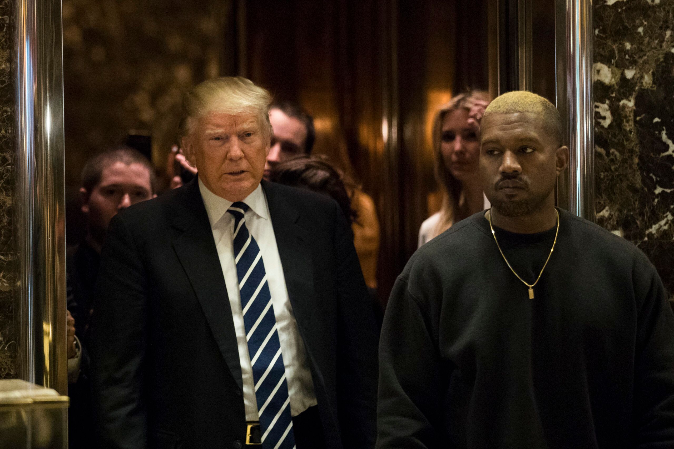 Kanye West Begs Elon Musk & Donald Trump To Stop Fighting