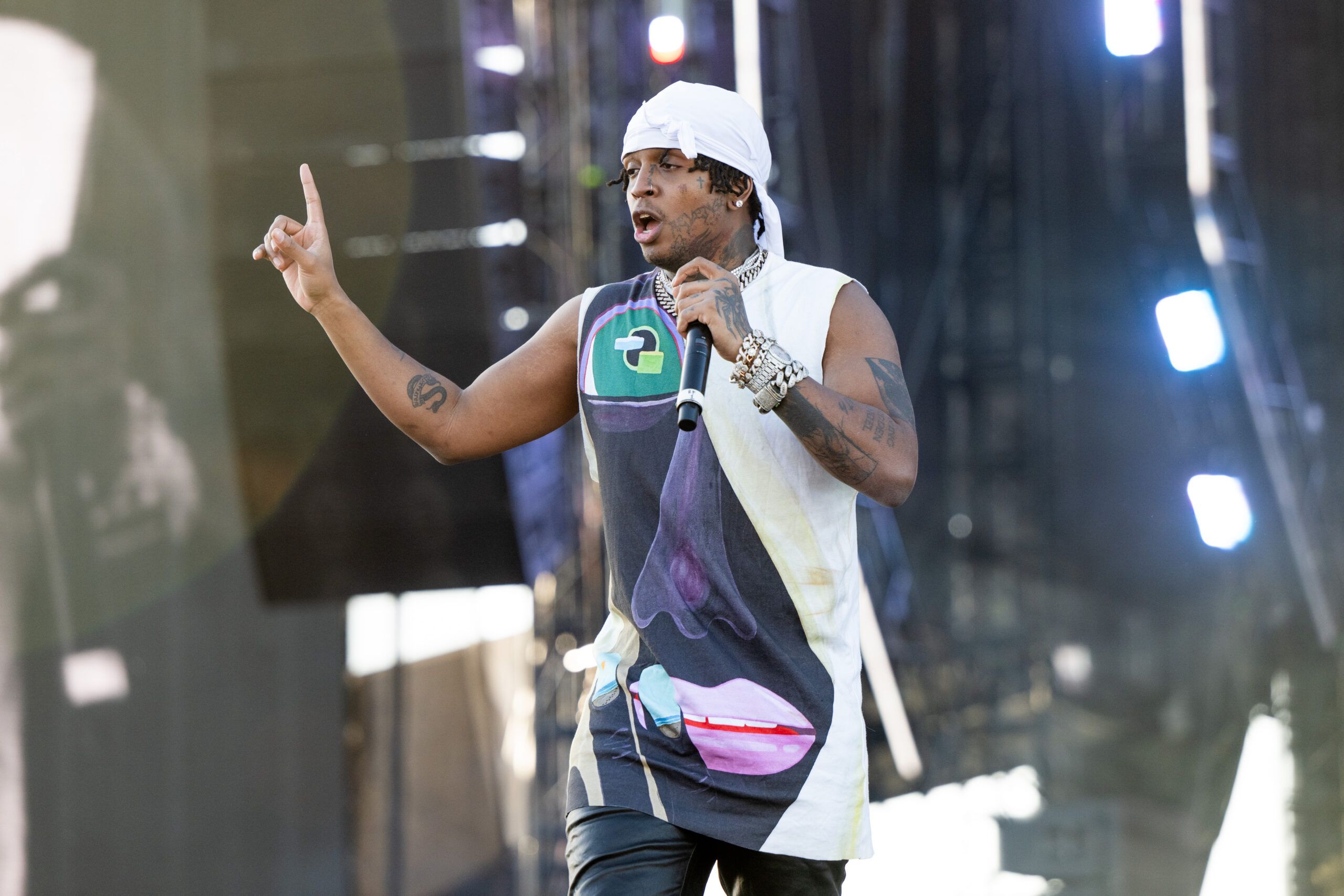 Ski Mask The Slump God Honors XXXTENTACION At Memorial