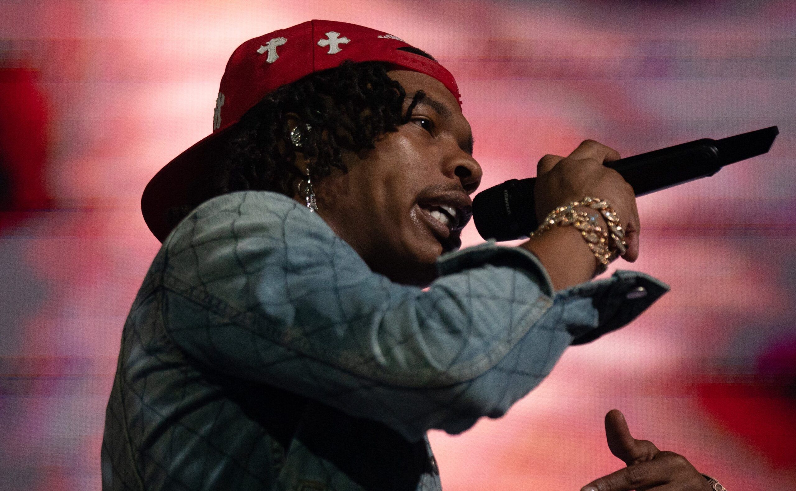 Lil Baby Taunts Jack Doherty By Snatching His Chain At The Club