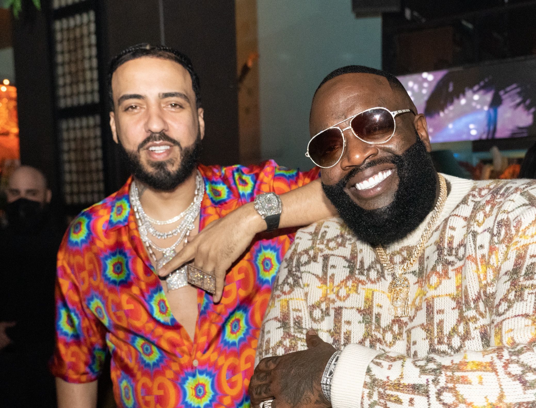 Rick Ross Links Up With French Montana After Drake Accusations