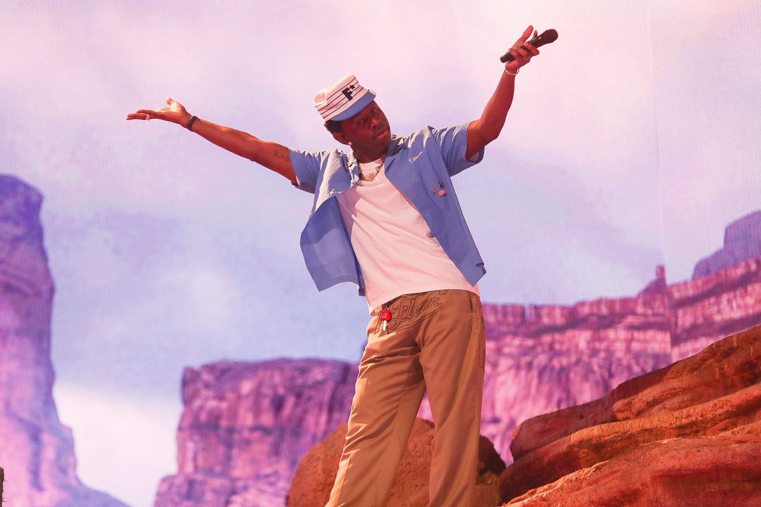 Tyler The Creator's Production Credits On "Don't Tap The Glass"