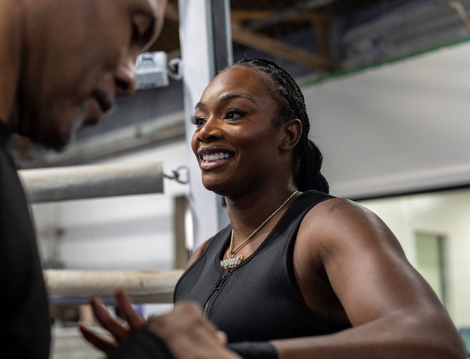 Claressa Shields Flaunts New Papoose Tattoo