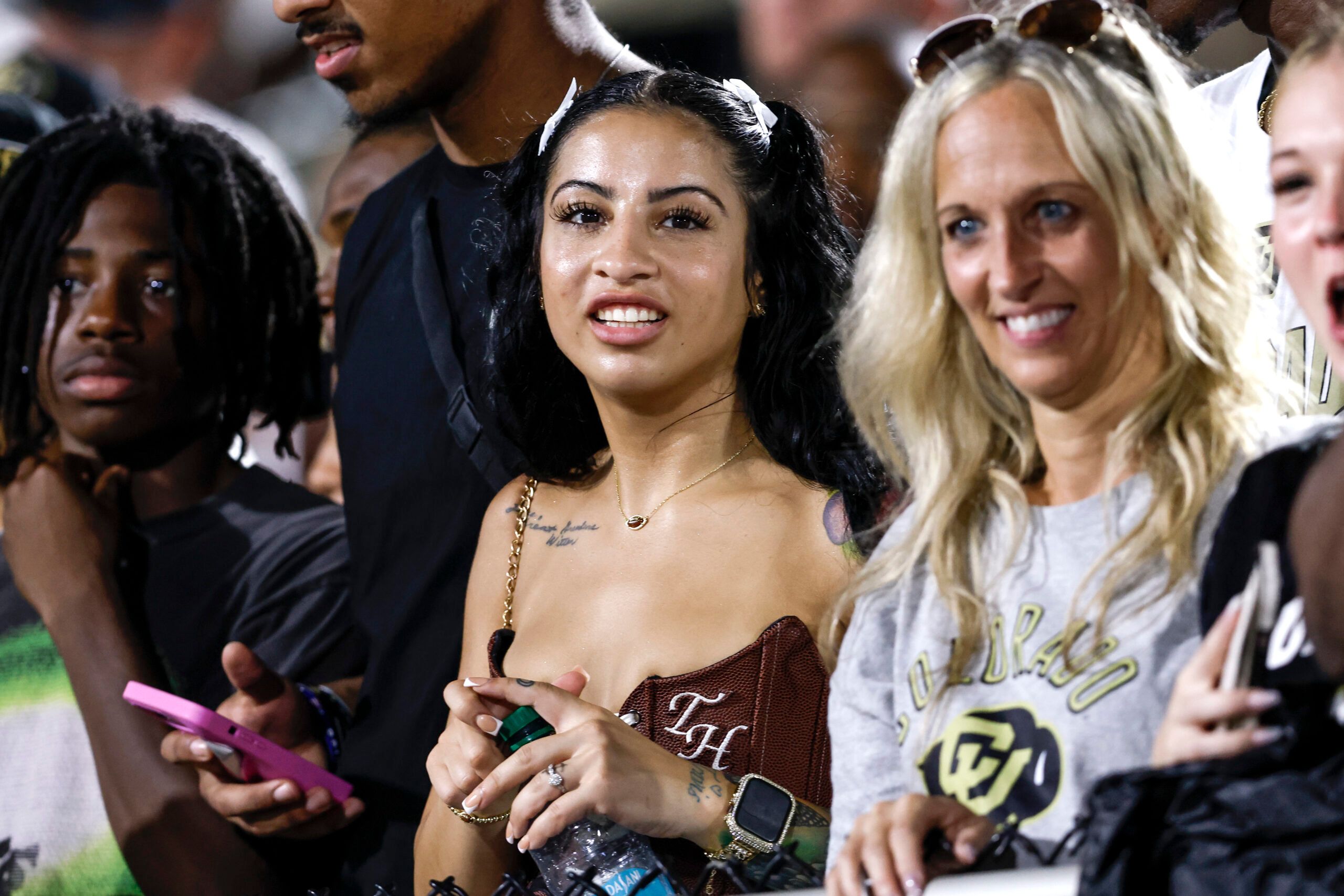 Travis Hunter's Wife Goes Viral For Crying Over Social Media Hate