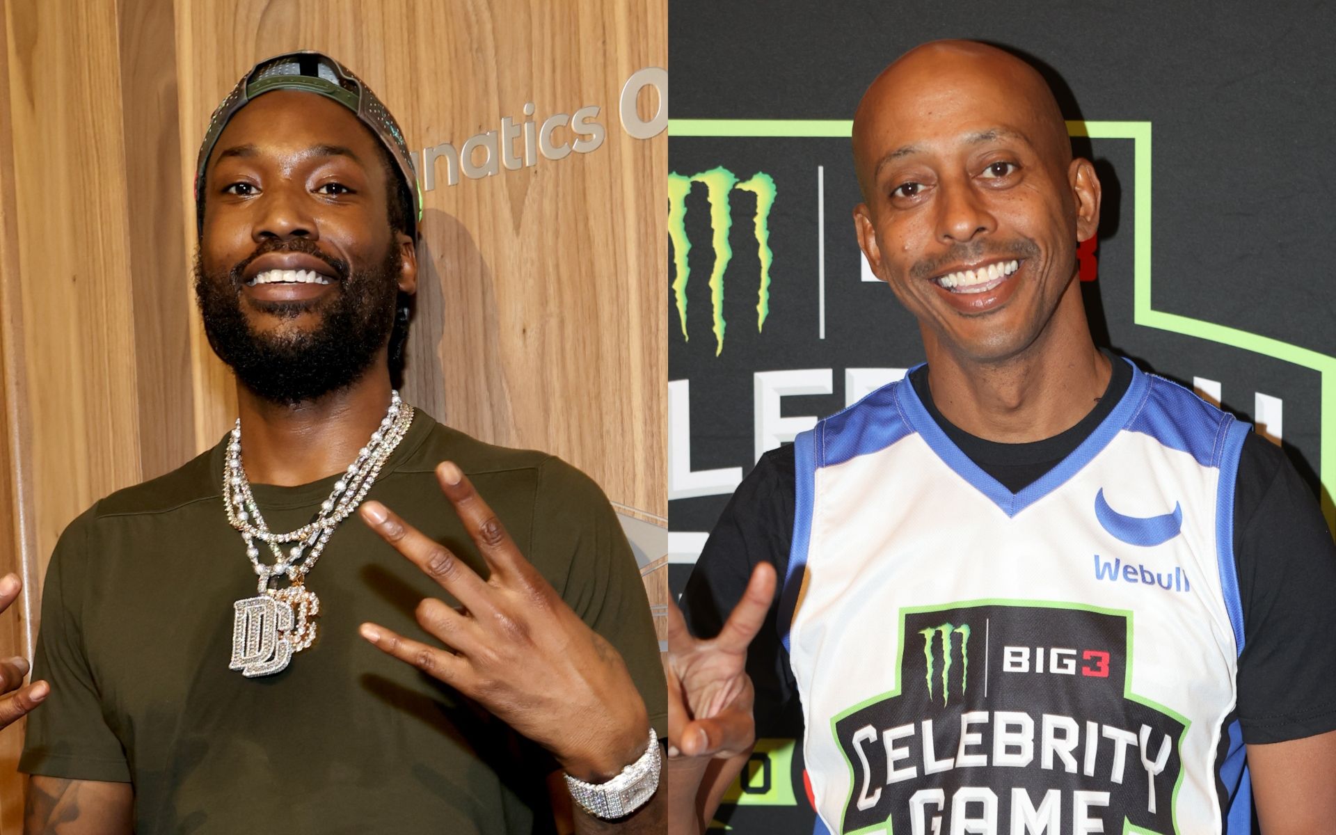 Meek Mill Gifts Gillie Da Kid Iced-Out Chain Of His Late Son YNG Cheese