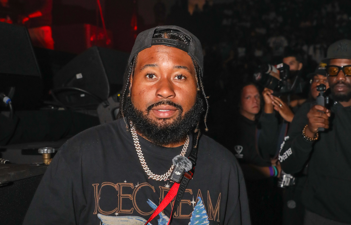 DJ Akademiks Links Up With Lul Timm At NBA YoungBoy Show