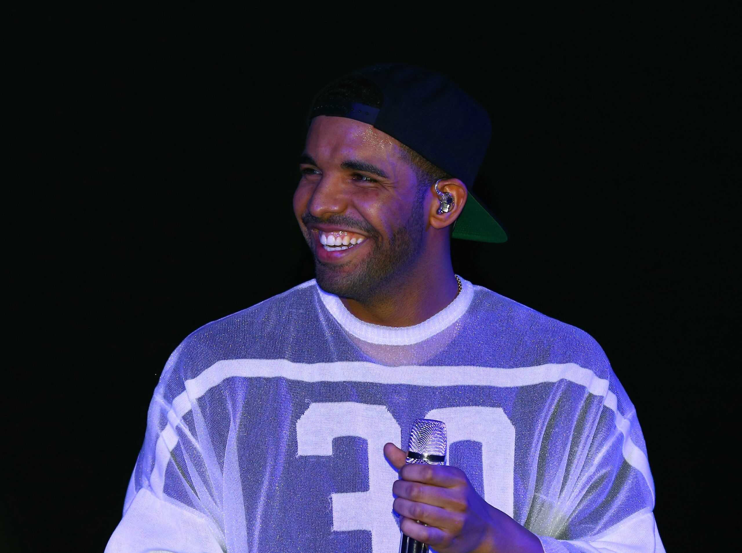 Drake Stops By Adonis' School To Support Him At Soccer Game