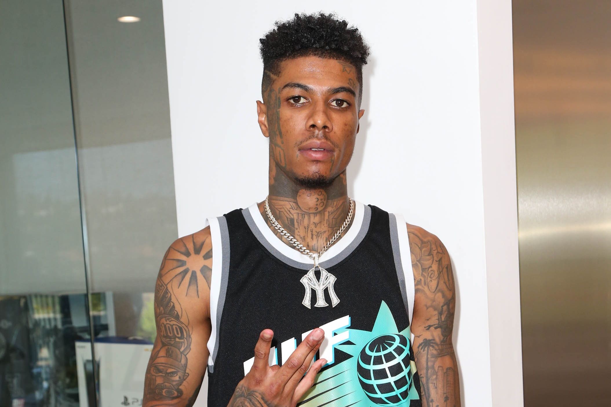 Blueface Recalls How His "Life Was In Danger" During Las Vegas Shooting