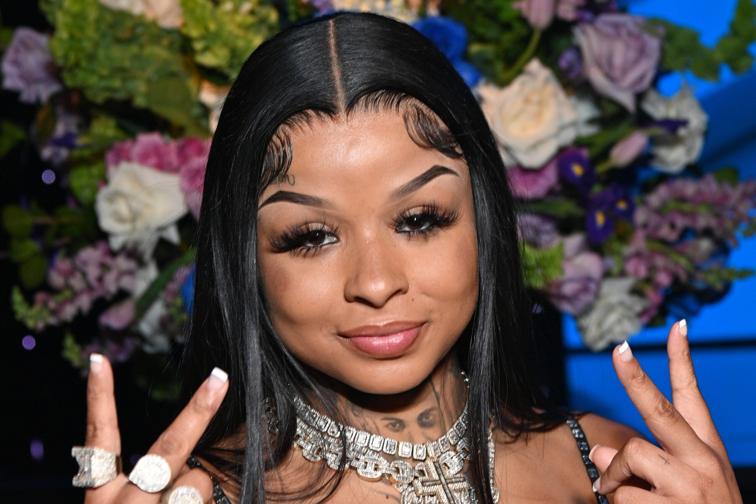 Chrisean Rock & Blueface Trade Blows After She Gets Jumped In Compton