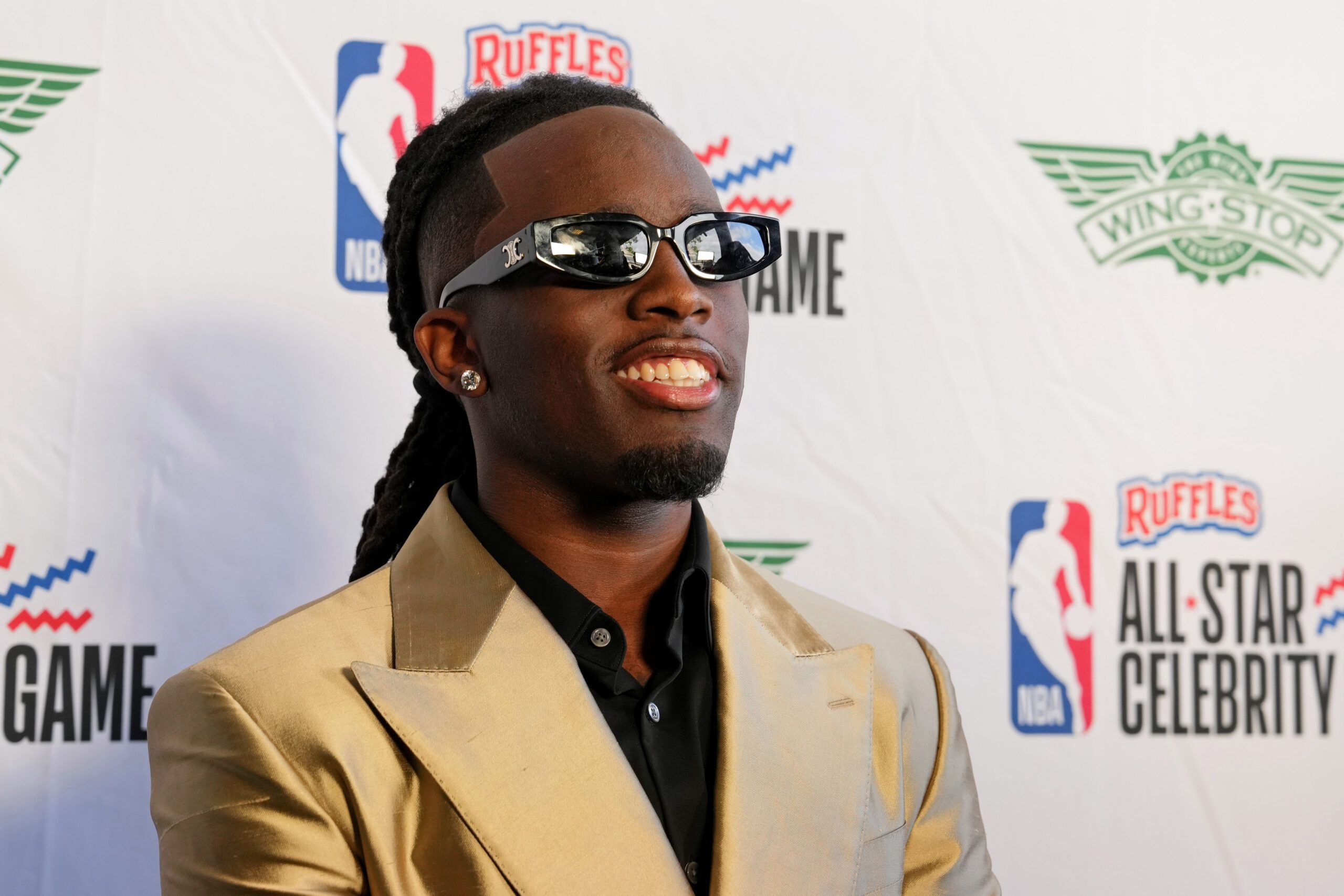 Kai Cenat Flexes Nike Air Yeezy 2 “Solar Red” At Streamer Awards