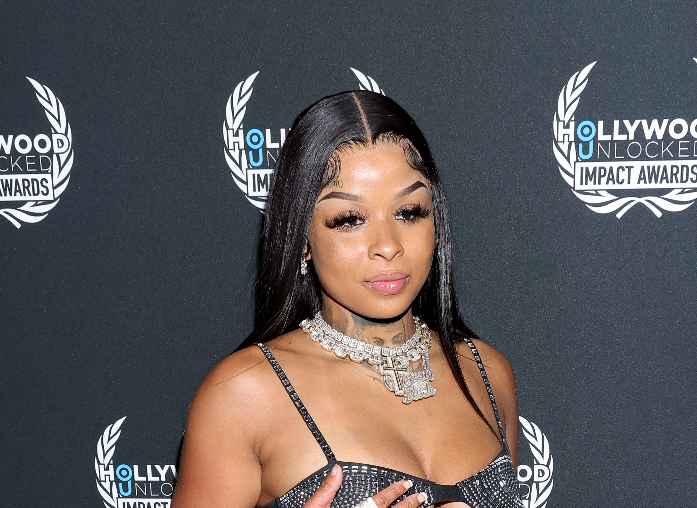 Ryan Garcia Accidentally Punches Chrisean Rock In The Face