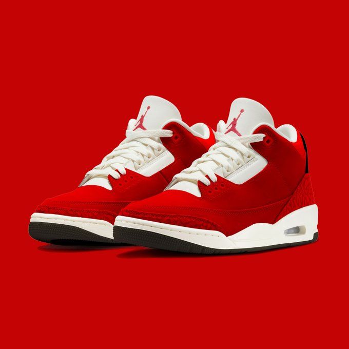 Air Jordan 3 Gets "Santa" Colorway For Christmas 2026