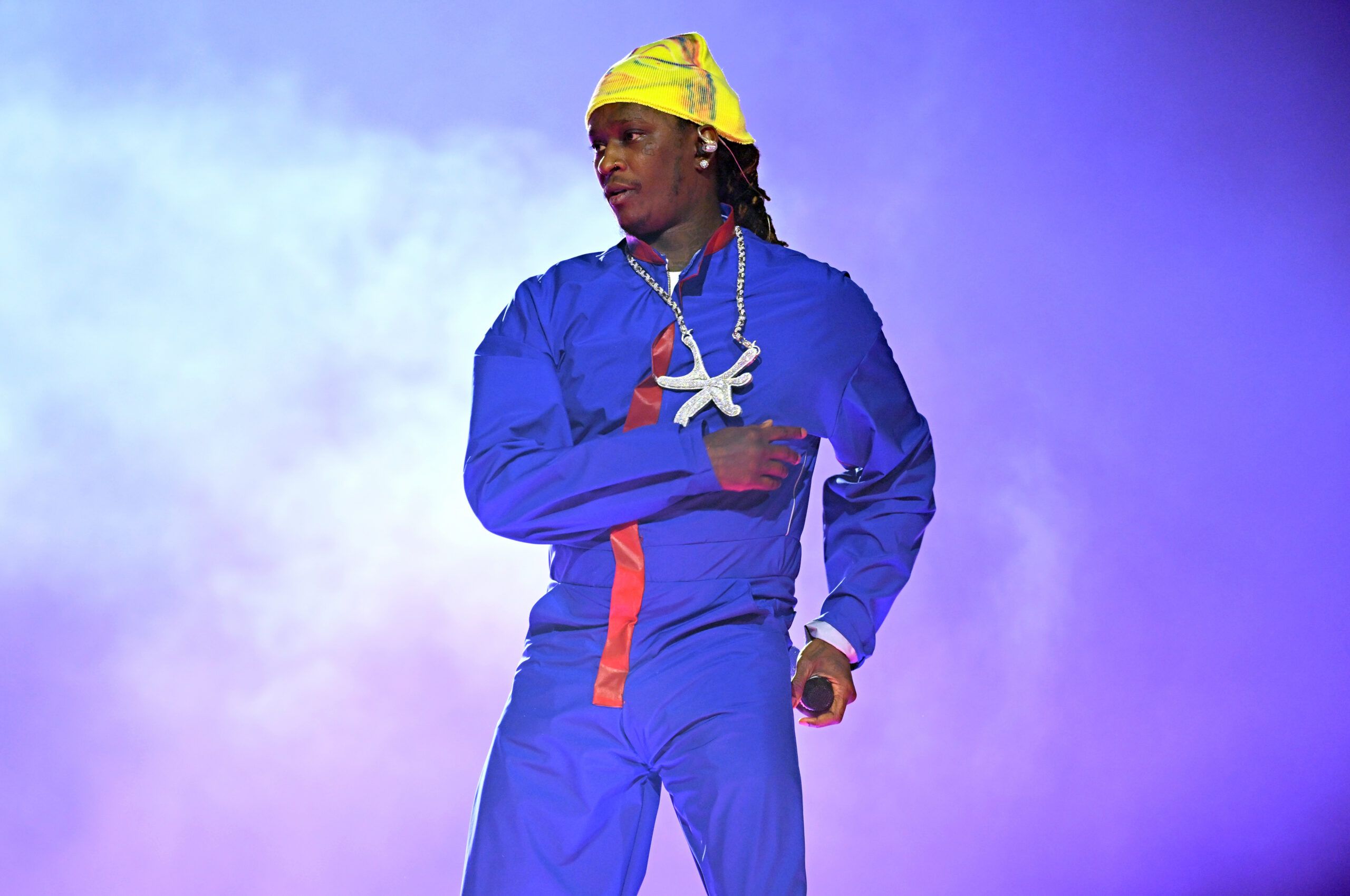 Young Thug Shows Off Sp5der x Adidas Superstar Collab