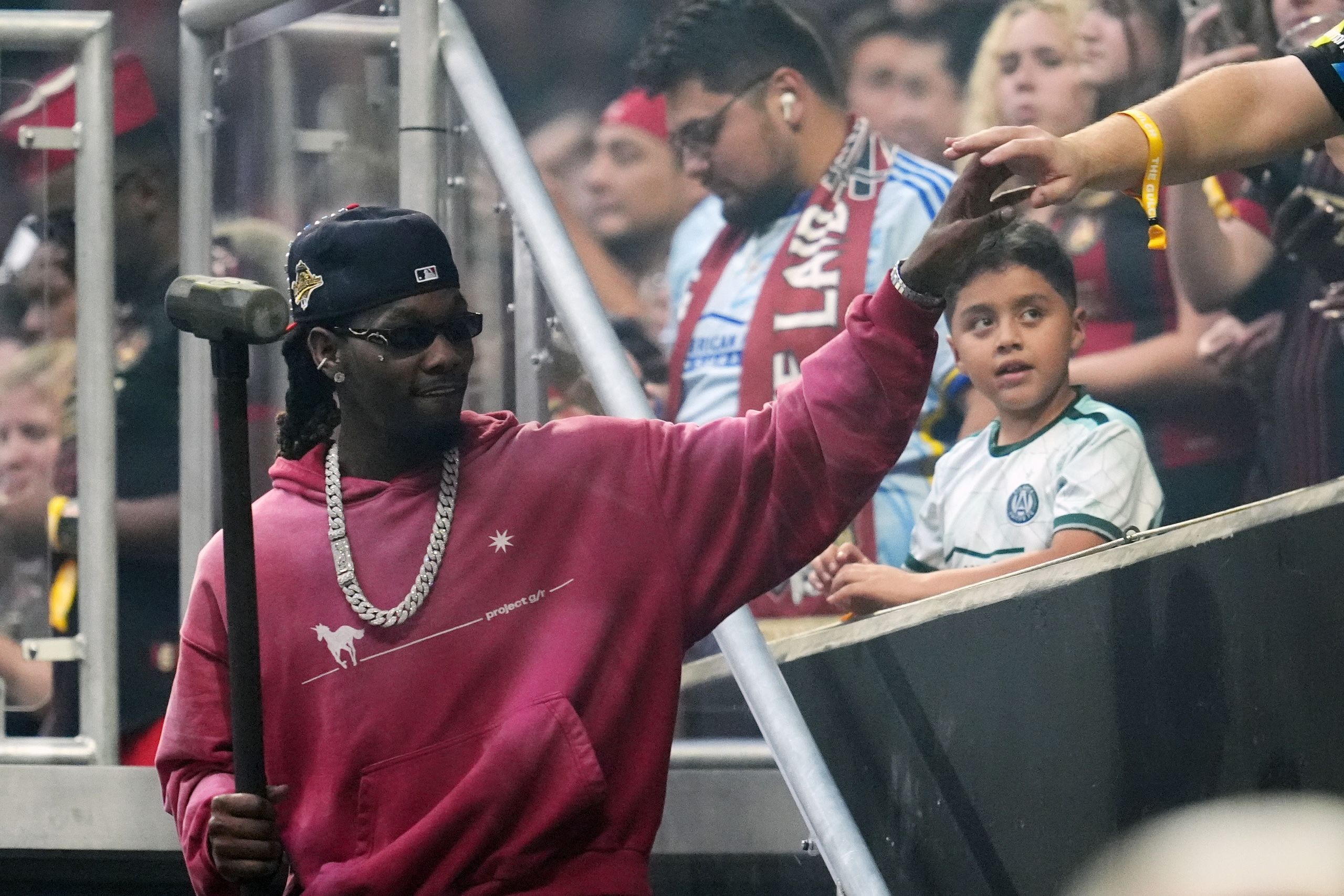 Offset Parties In Miami Amid Celina Powell's Alleged Video Sleeping ...