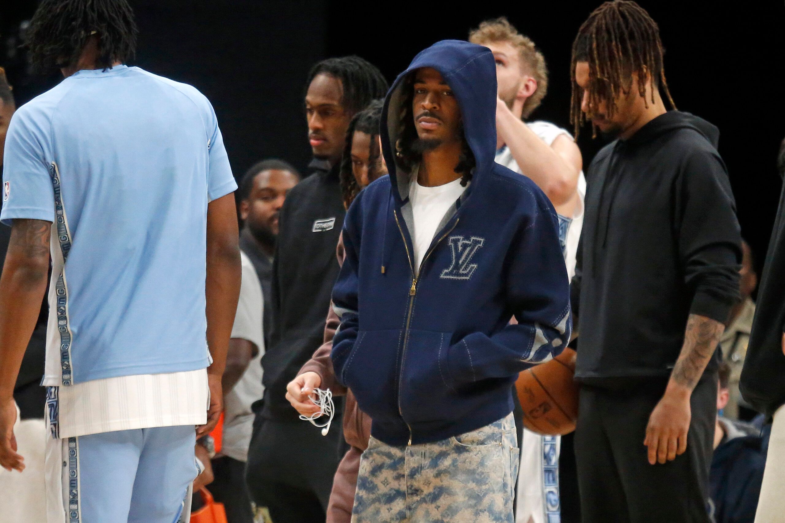 Ja Morant Returns In Iced Out Swarovski x Nike Ja 3s