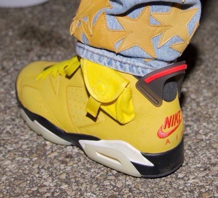 Extremely Limited Travis Scott x Air Jordan 6 Sample Surfaces Online