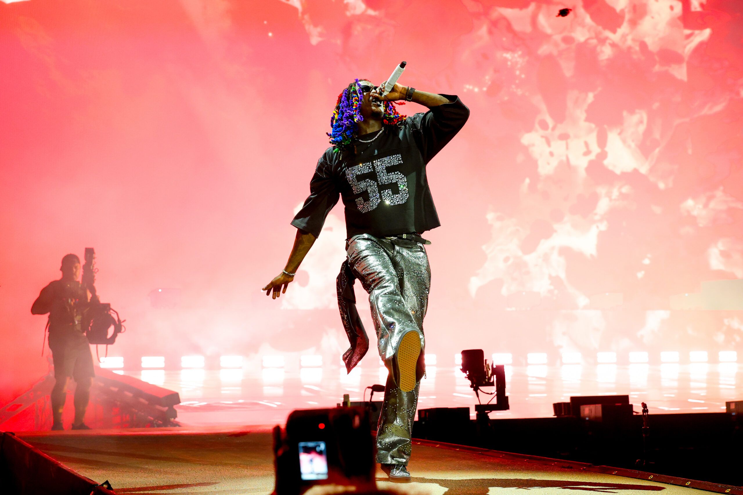 Young Thug Protects North West & Teyana Taylor From The Coachella Mosh Pits
