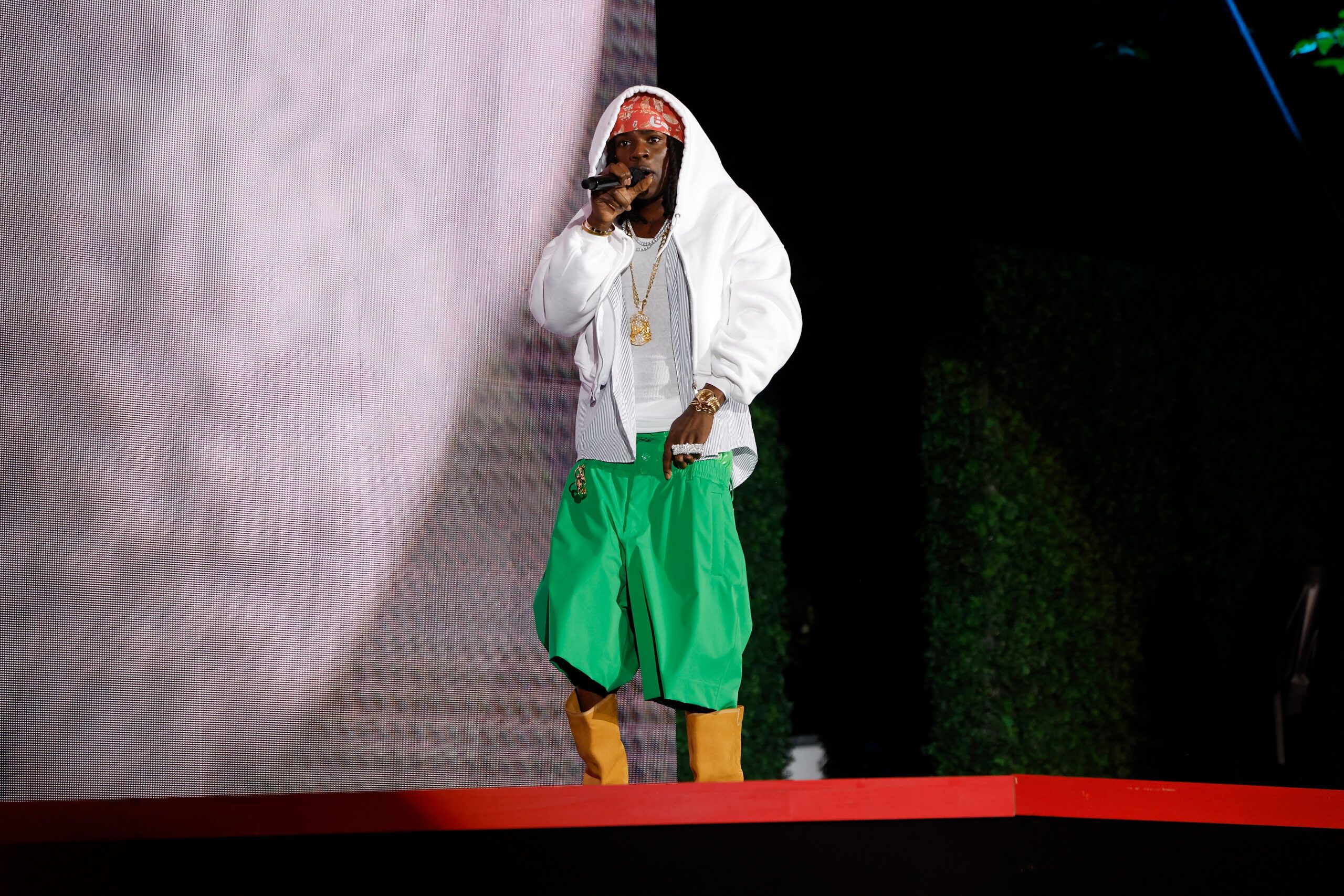 Rema Just Stepped Out In A Classic Air Jordan 5 Colorway