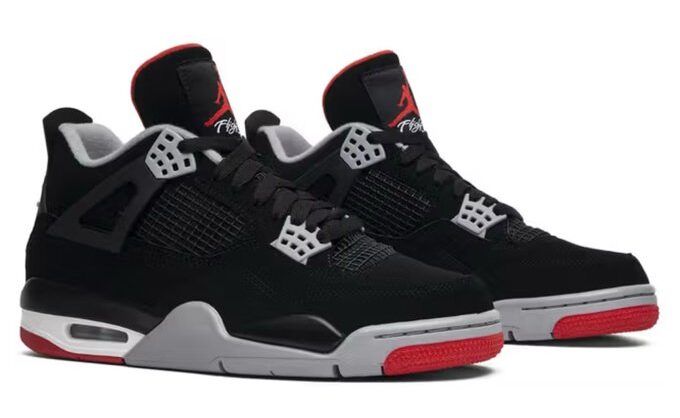 The Air Jordan 4 "Bred" Will Reportedly Have High Stock